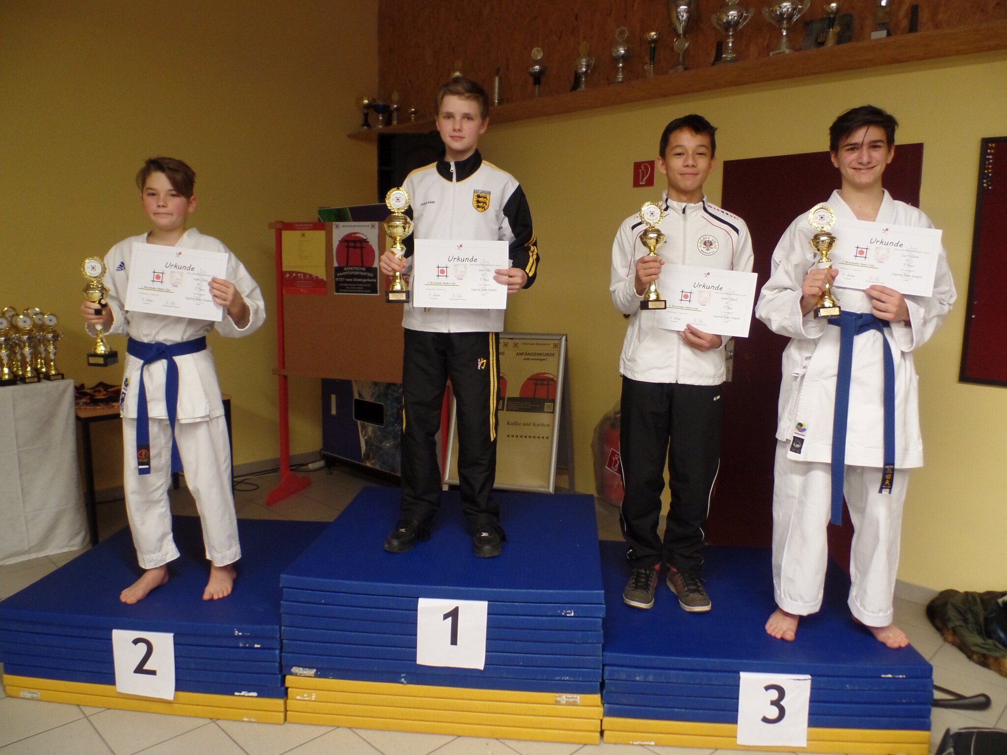 Eppinger Karatekas beim GHG in Bruchsal - Eppingen