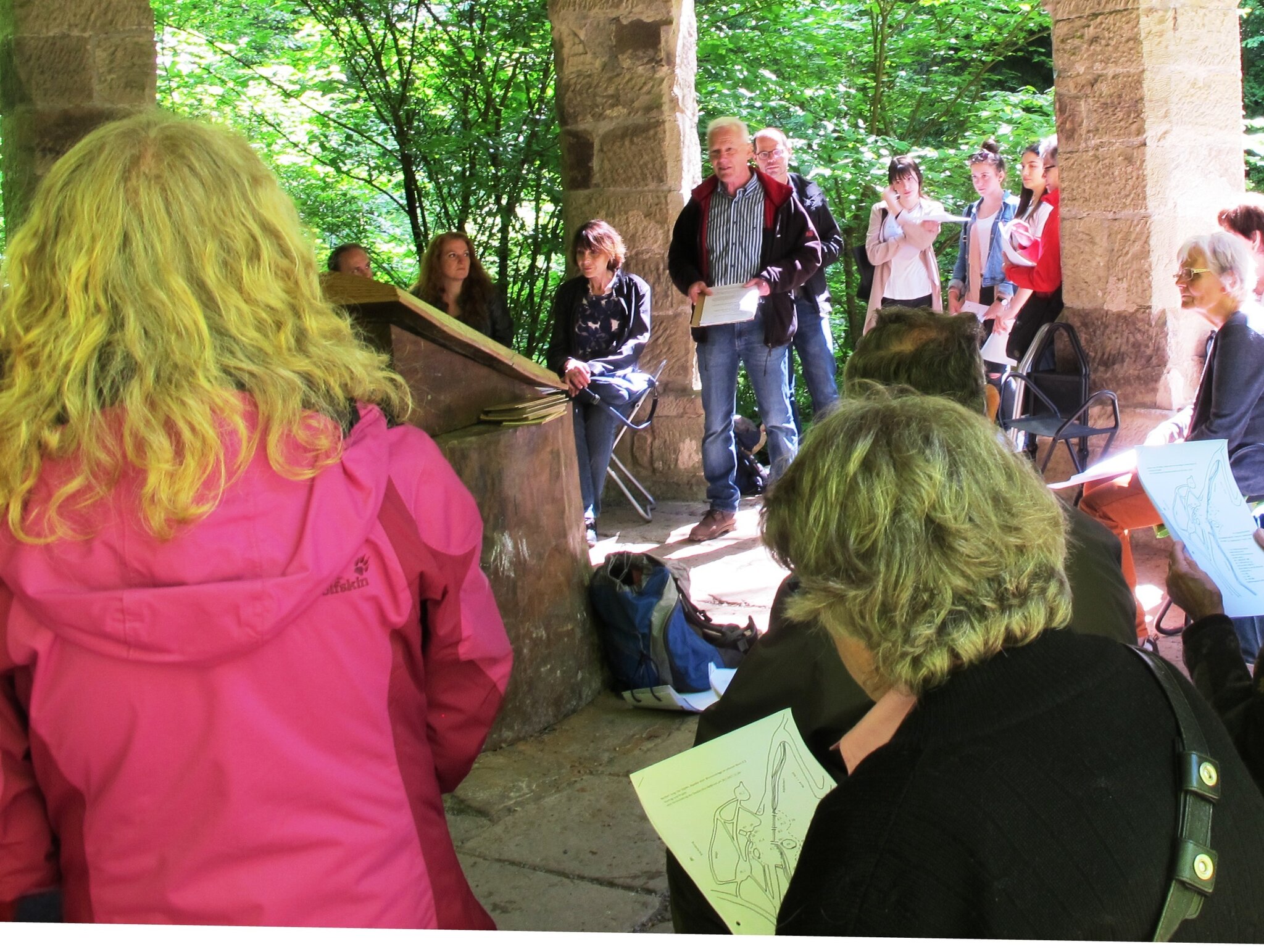 Vortrag und Projekt zum Köpferbrunnen - Heilbronn