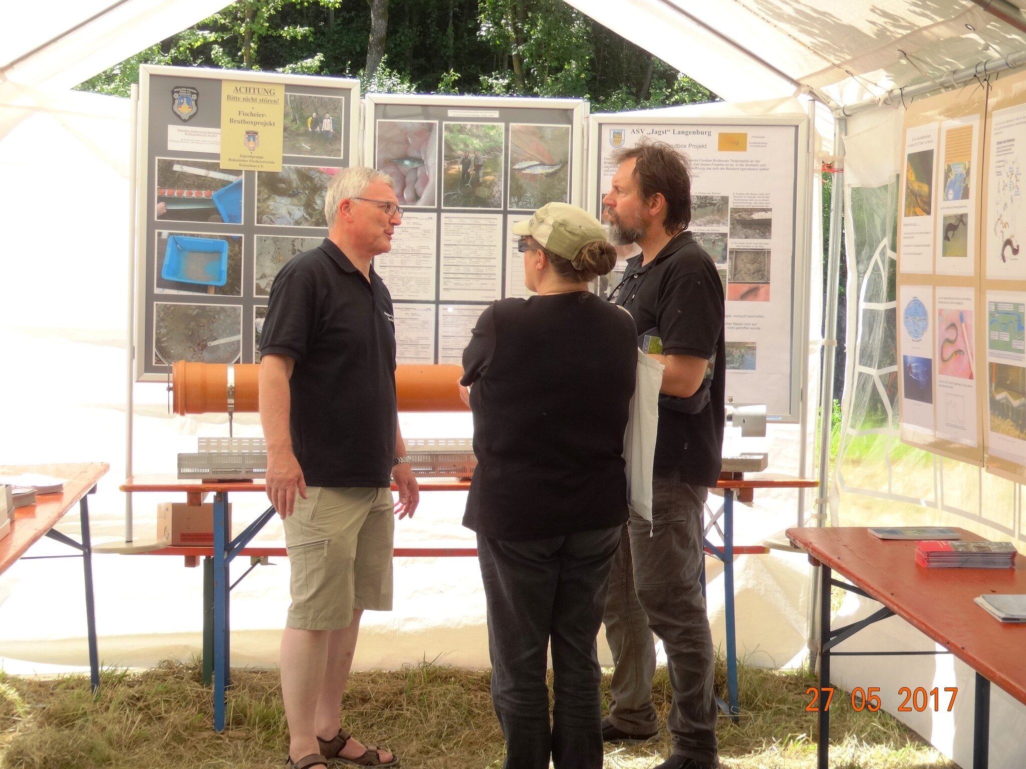 Fischhegegemeinschaft Jagst (FHGJ) auf der "Jagsttal Wiesen Wanderung ...