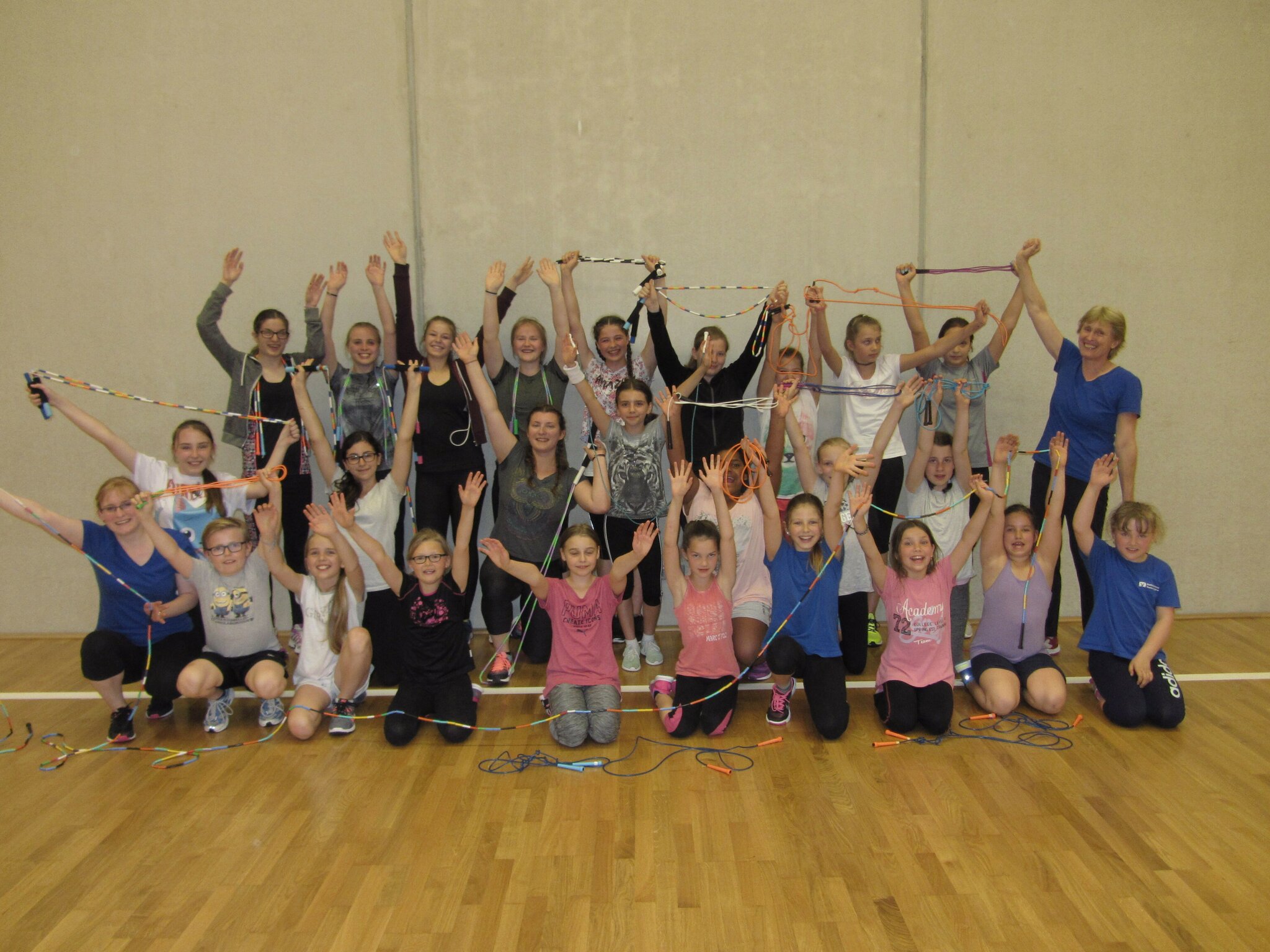 Midnight Jump der Rope Skipper Blaue Blitze - Niedernhall