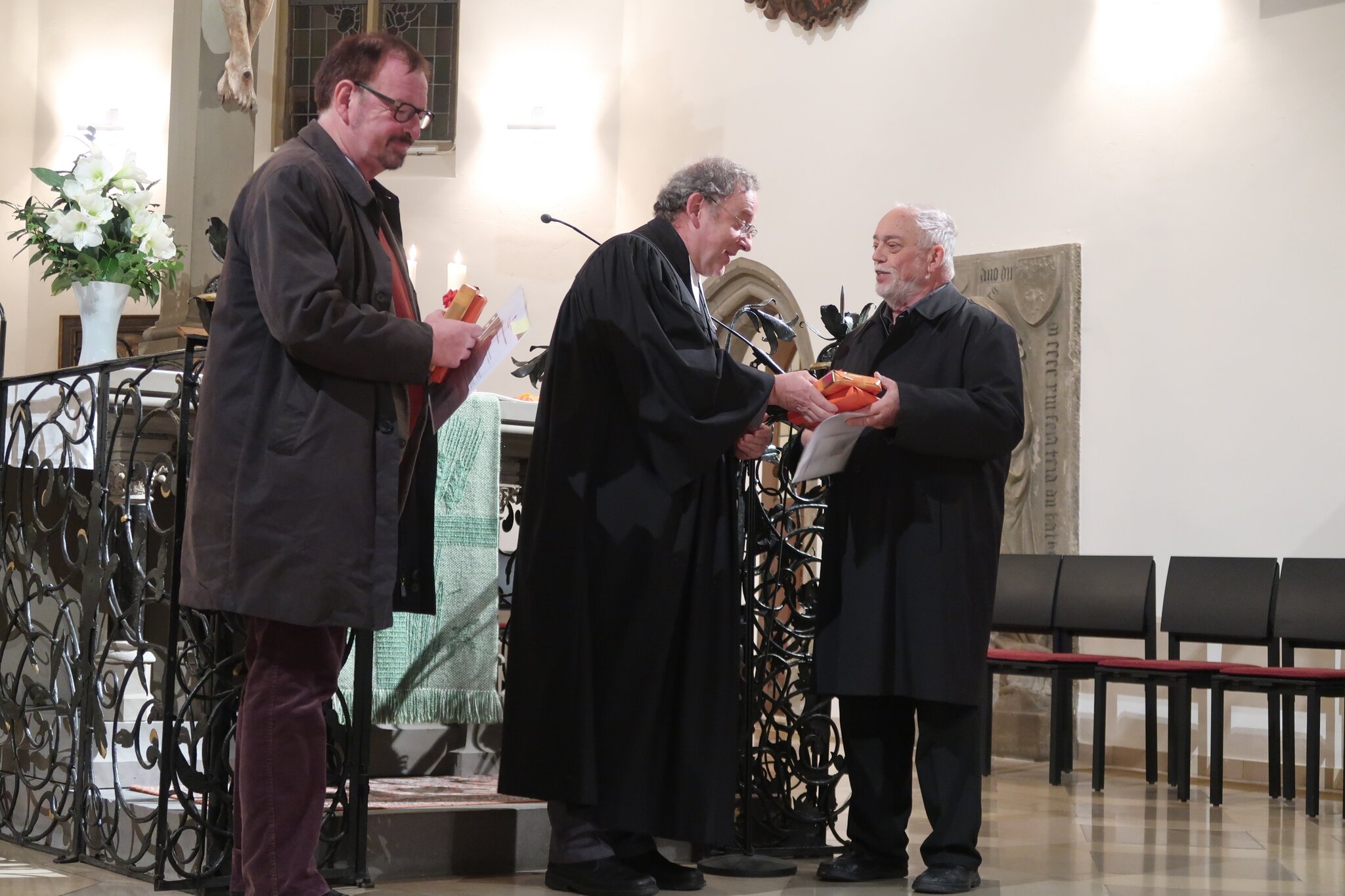 Ehrung für 25 Jahre Prädikantendienst - Neuenstadt