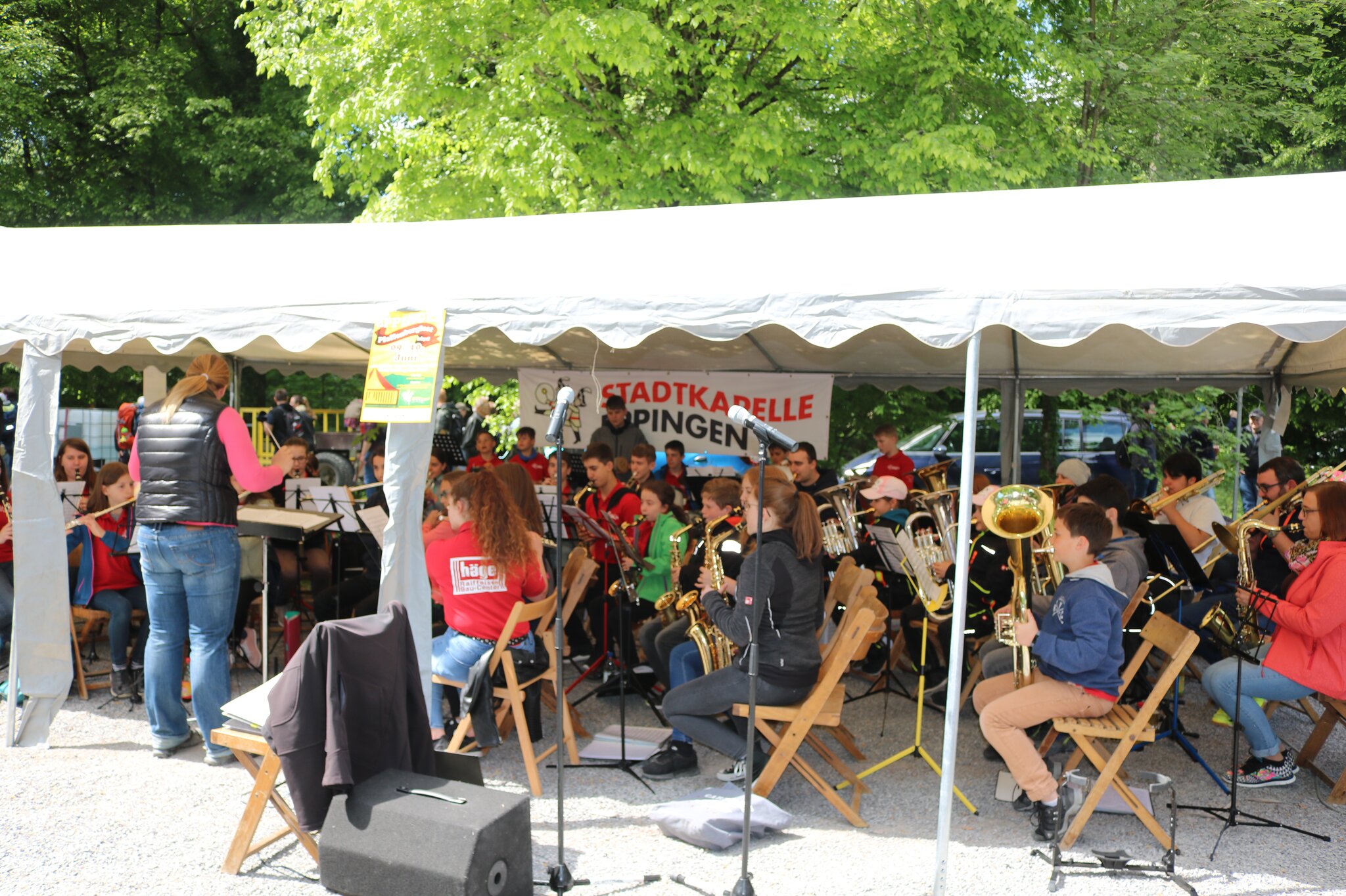 Viele Besucher beim Waldfest der Stadtkapelle - Eppingen
