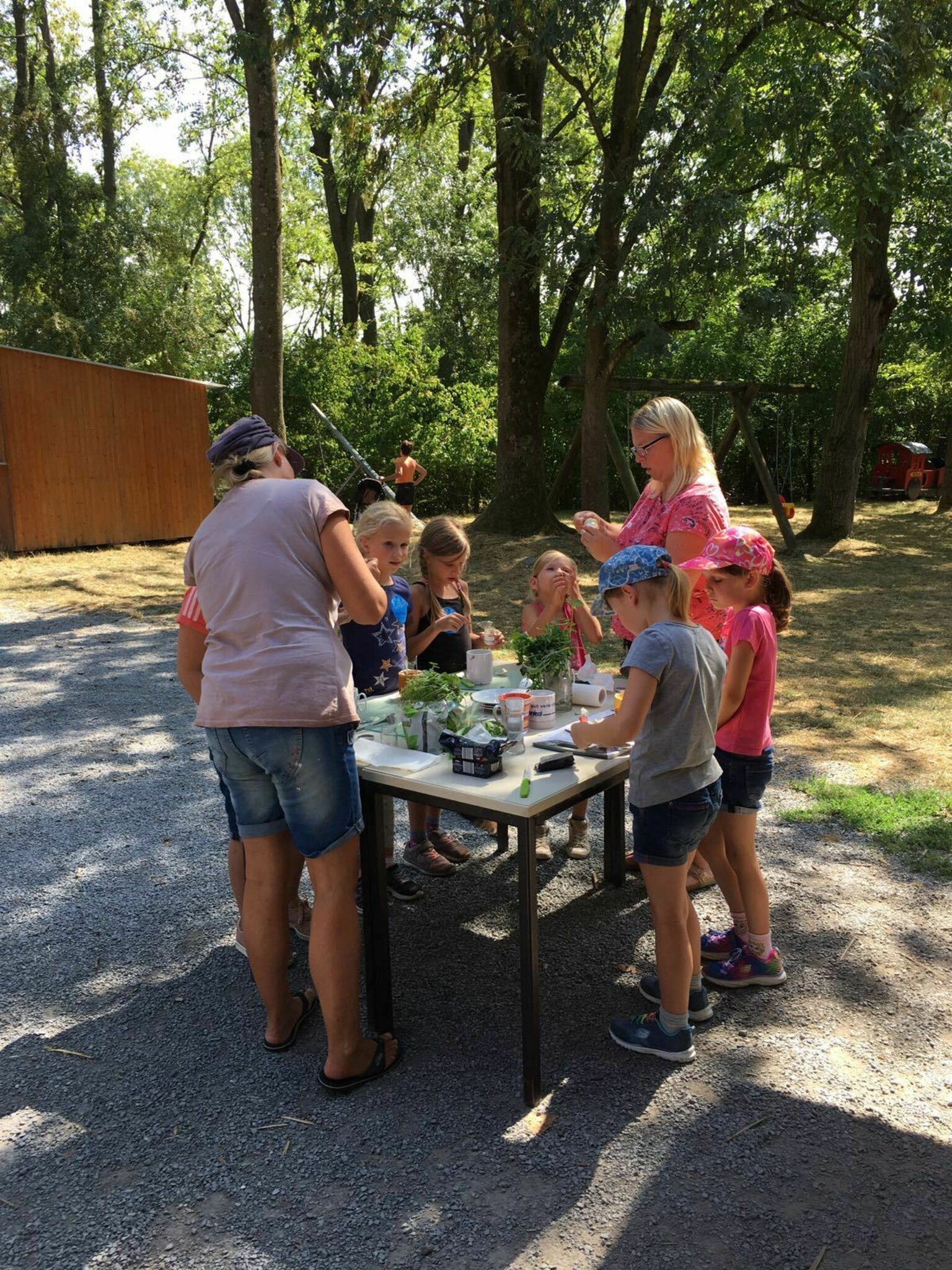 Spiel und Spaß beim Kinderferienprogramm auf der Jugendfarm - Neckarsulm