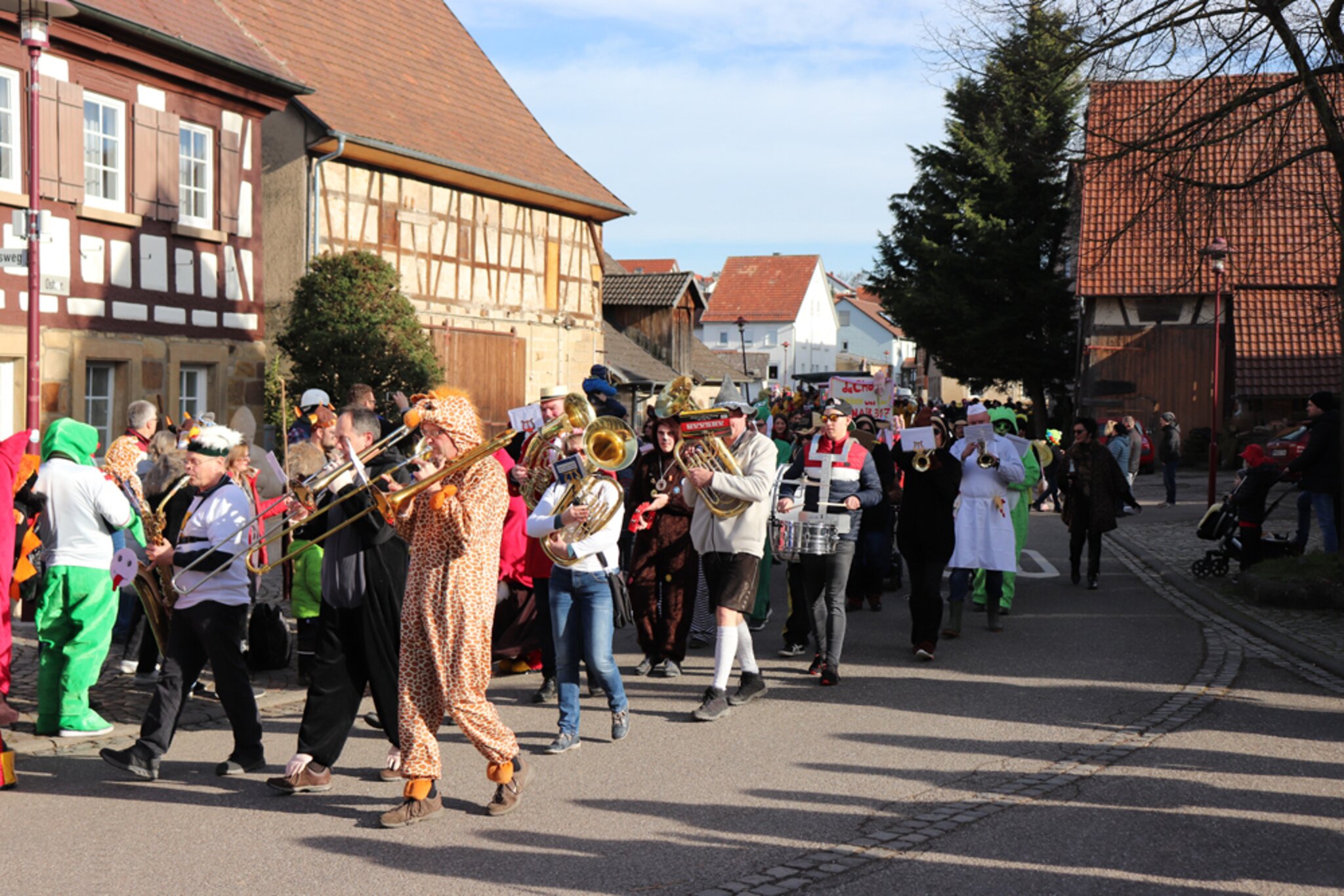 Dahenfeld feiert spektakuläres Faschingswochenende - Neckarsulm