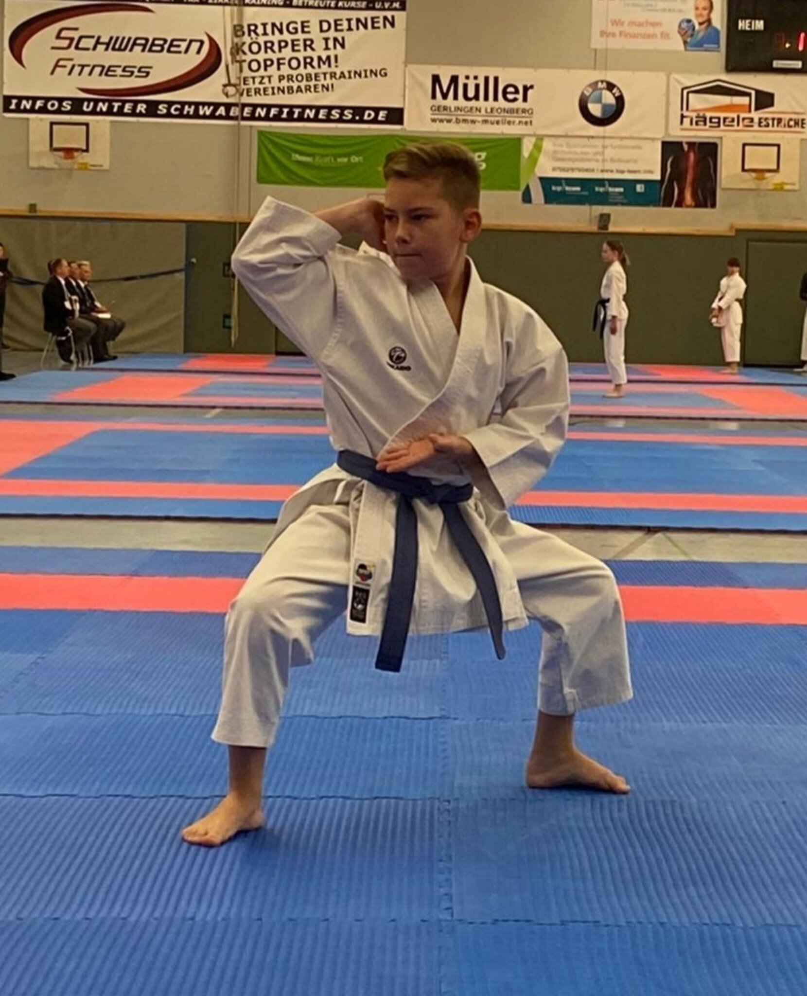 Lennox und Collin Schenk im Karate-Landeskader - Eppingen