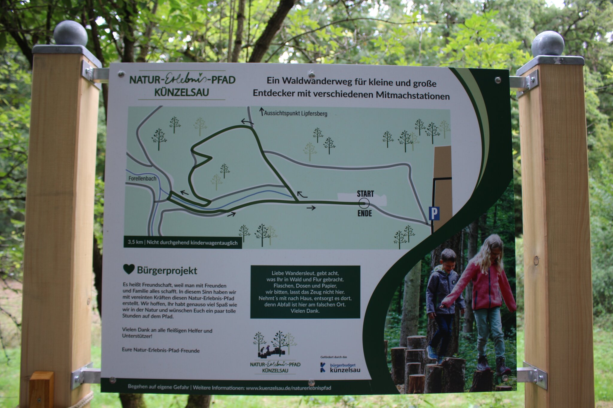 Einblicke in den Natur- und Erlebnispfad in Künzelsau-Taläcker - Künzelsau