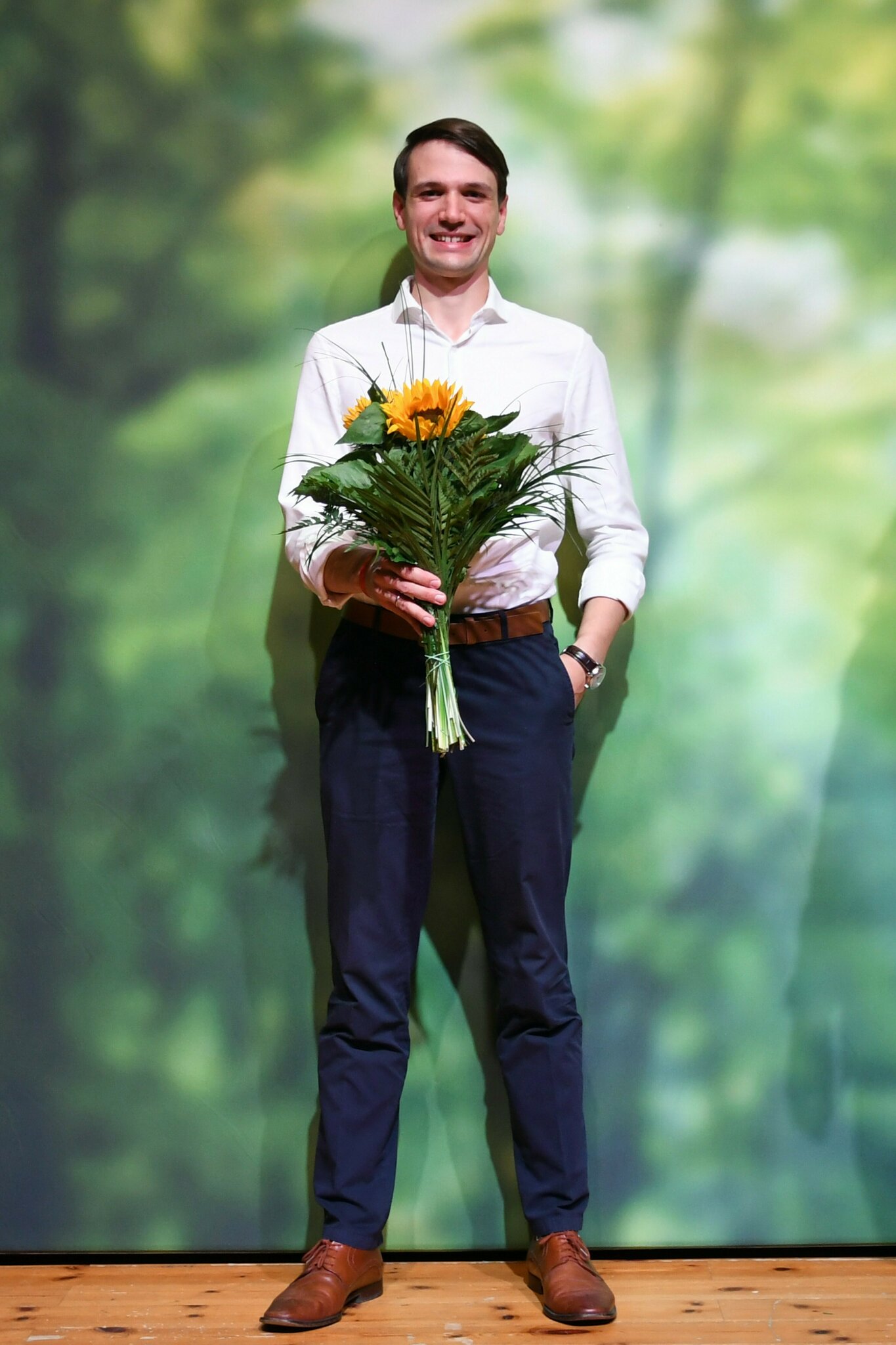 Lars Maximilian Schweizer als Bundestagskandidat im Wahlkreis Neckar ...