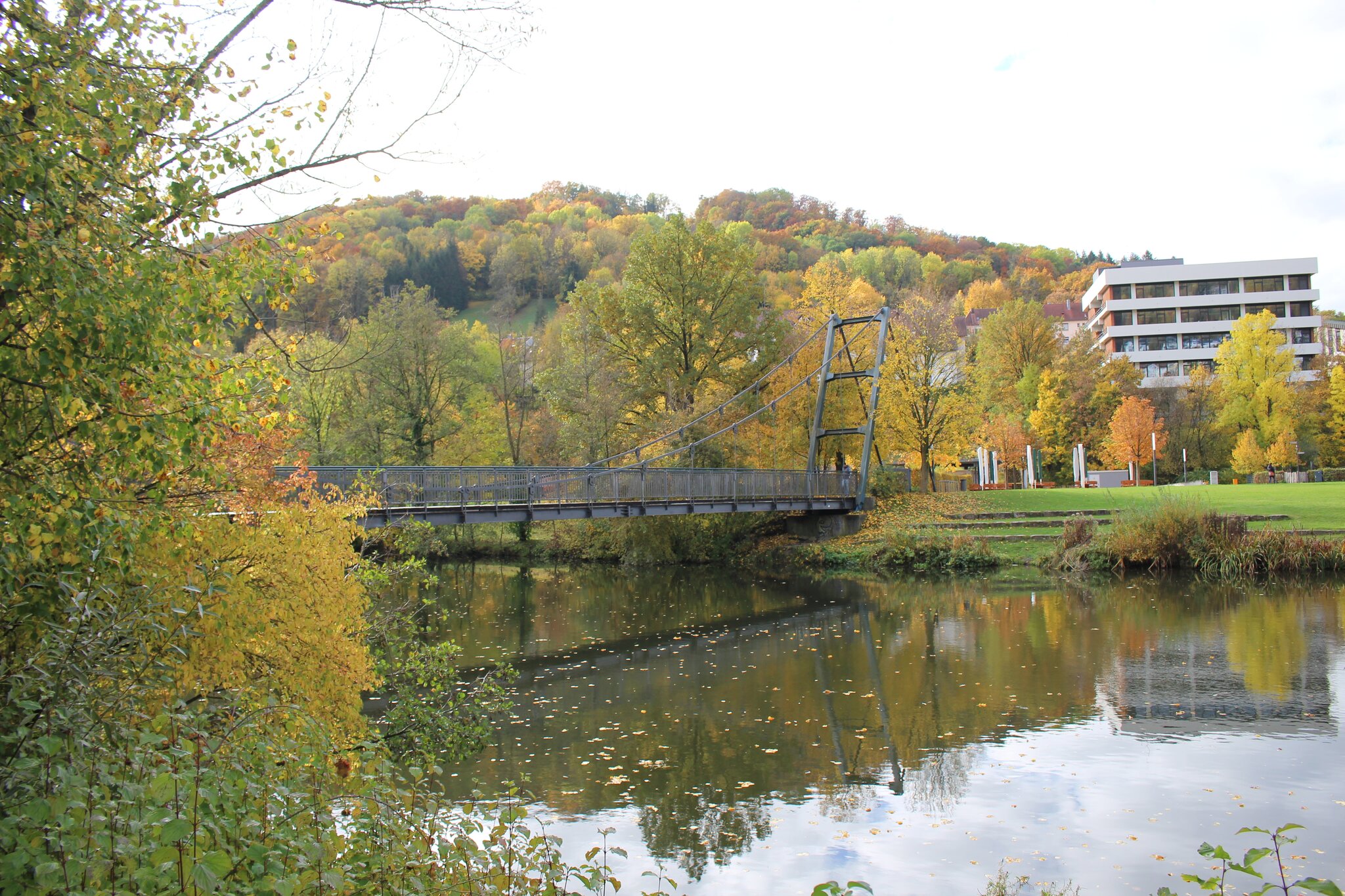 Künzelsau in der Oktobersonne - Künzelsau