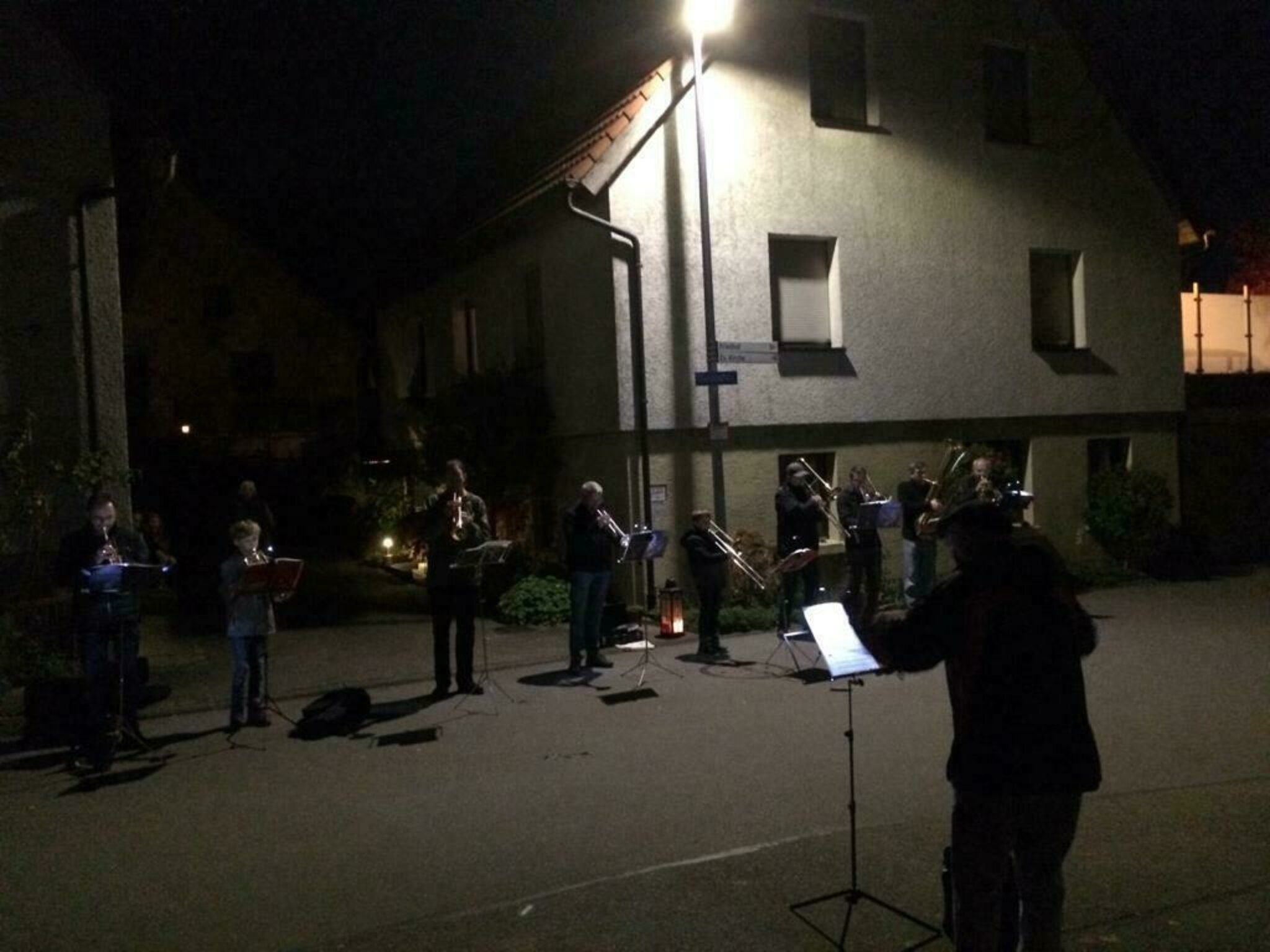 Reformationstag in Kochersteinsfeld mit dem Posaunenchor - Hardthausen
