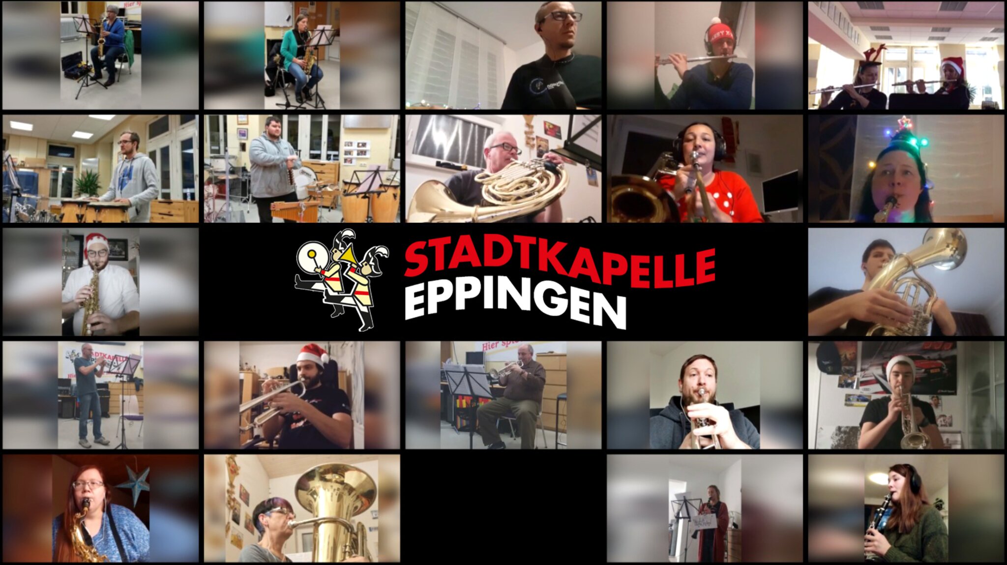 Stadtkapelle wünscht Frohe Weihnachten mit Feliz Navidad - Eppingen