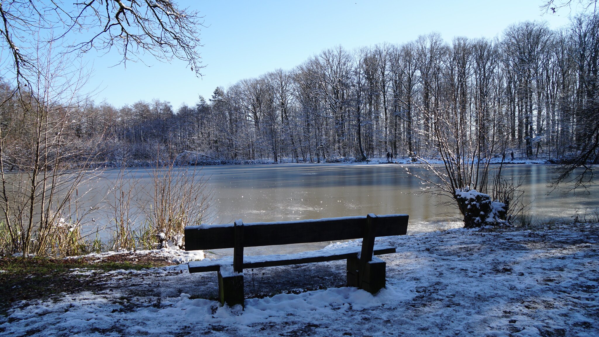 winterlicher Annasee bei Beilstein - Beilstein