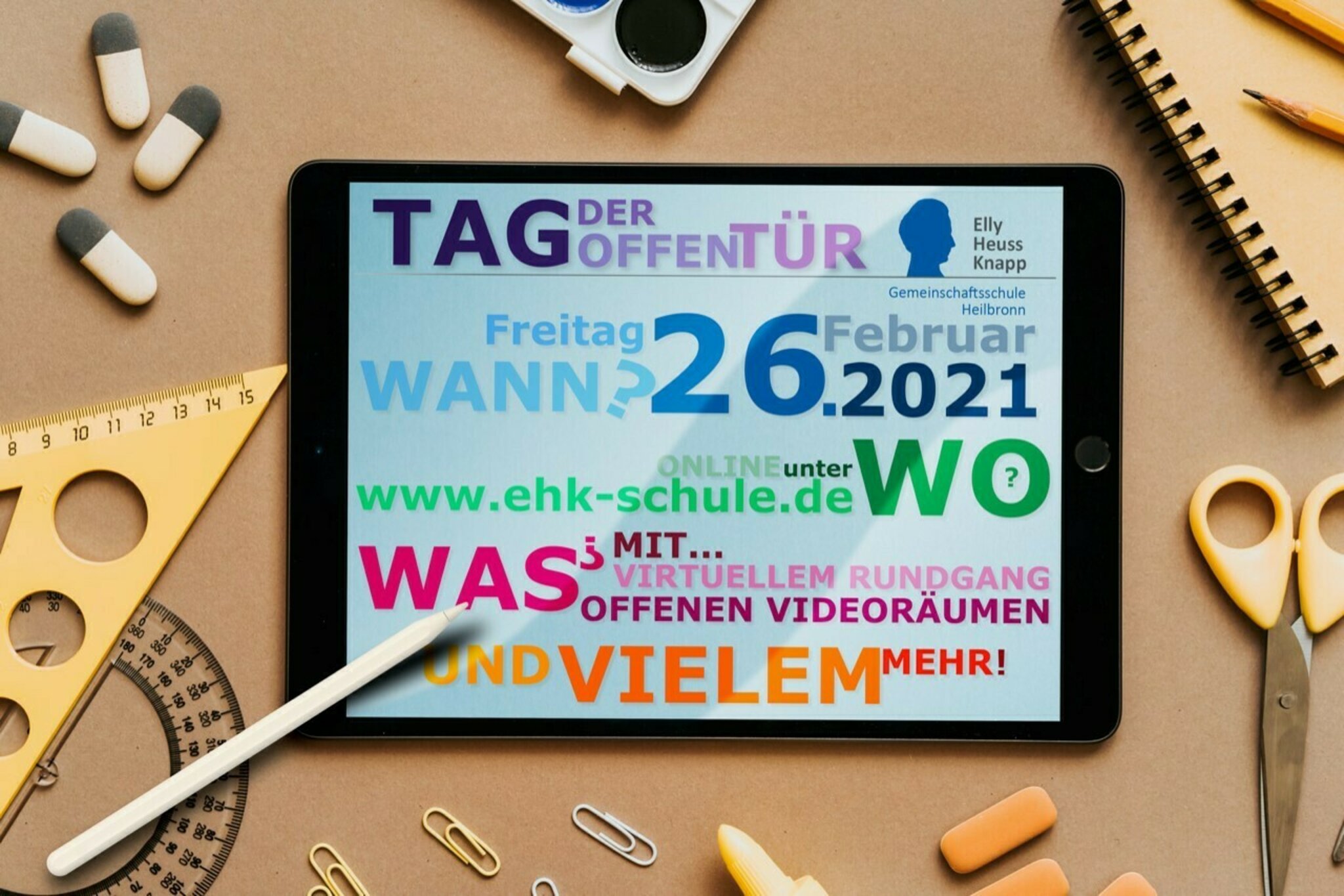 Elly-Heuss-Knapp-Gemeinschaftsschule - Tag der offenen Tür am 26. Februar 2021 - Heilbronn