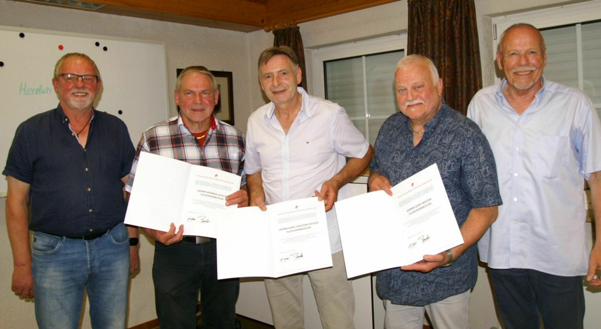 Ehrung von Vorstandsmitgliedern - Heilbronn