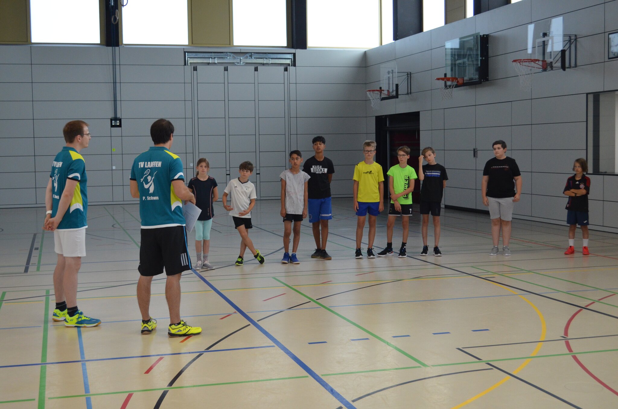 Gelungenes Ferienprogramm Badminton - Lauffen