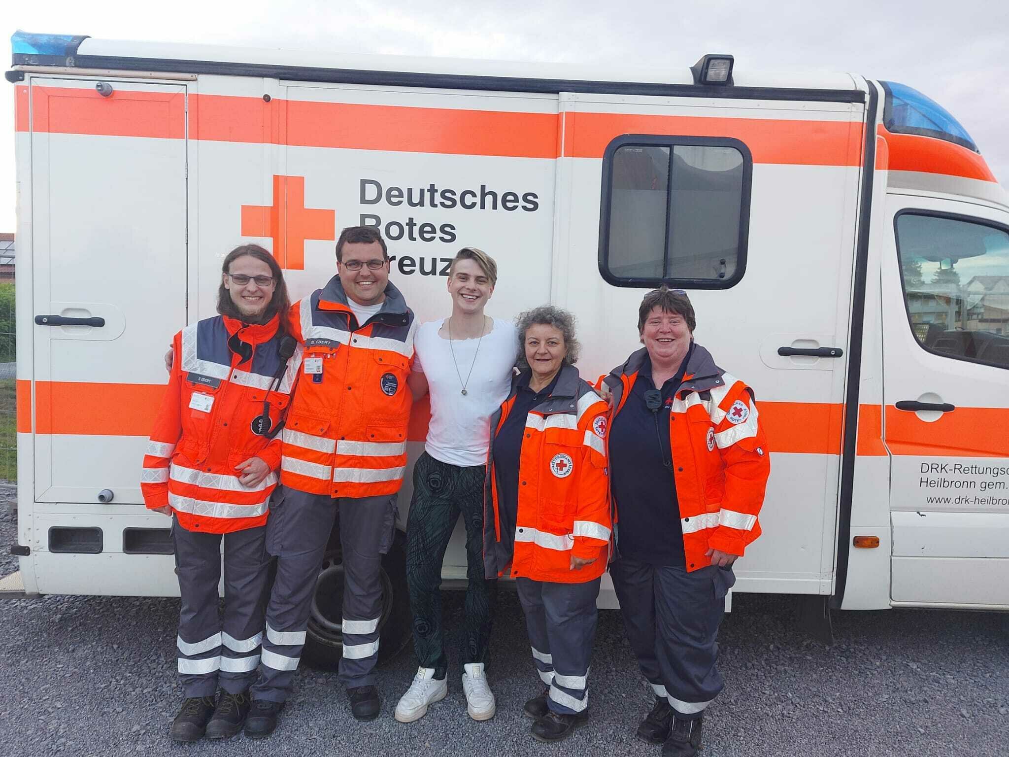 Sanitätswachdienst auf der Gartenschau Eppingen - Eppingen