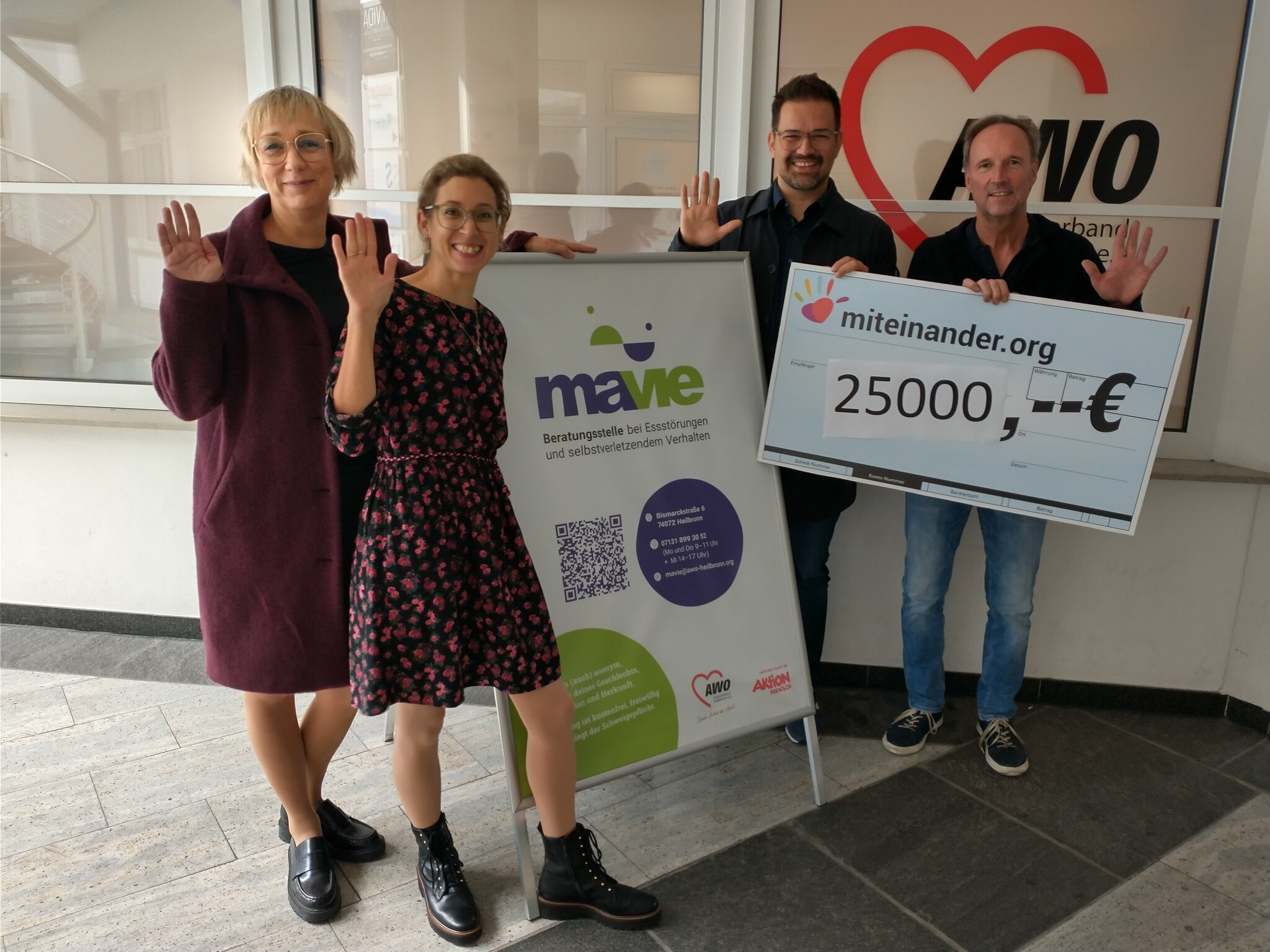 Miteinander e.V. unterstützt mavie mit 25000 €: Miteinander e.V. unterstützt mavie mit 25000 ...