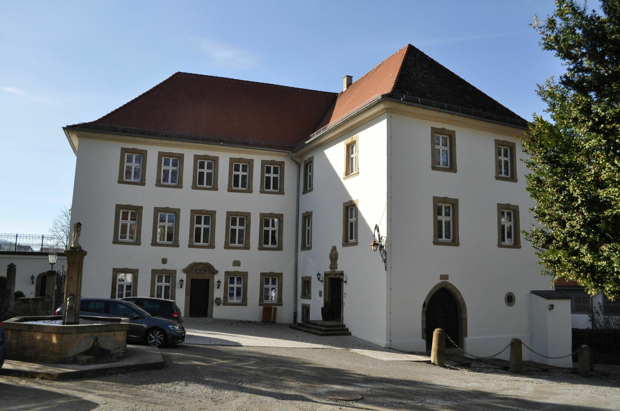 Unterwegs in Talheim, 4. und letzter Teil: Talheim, das untere Schloss ...