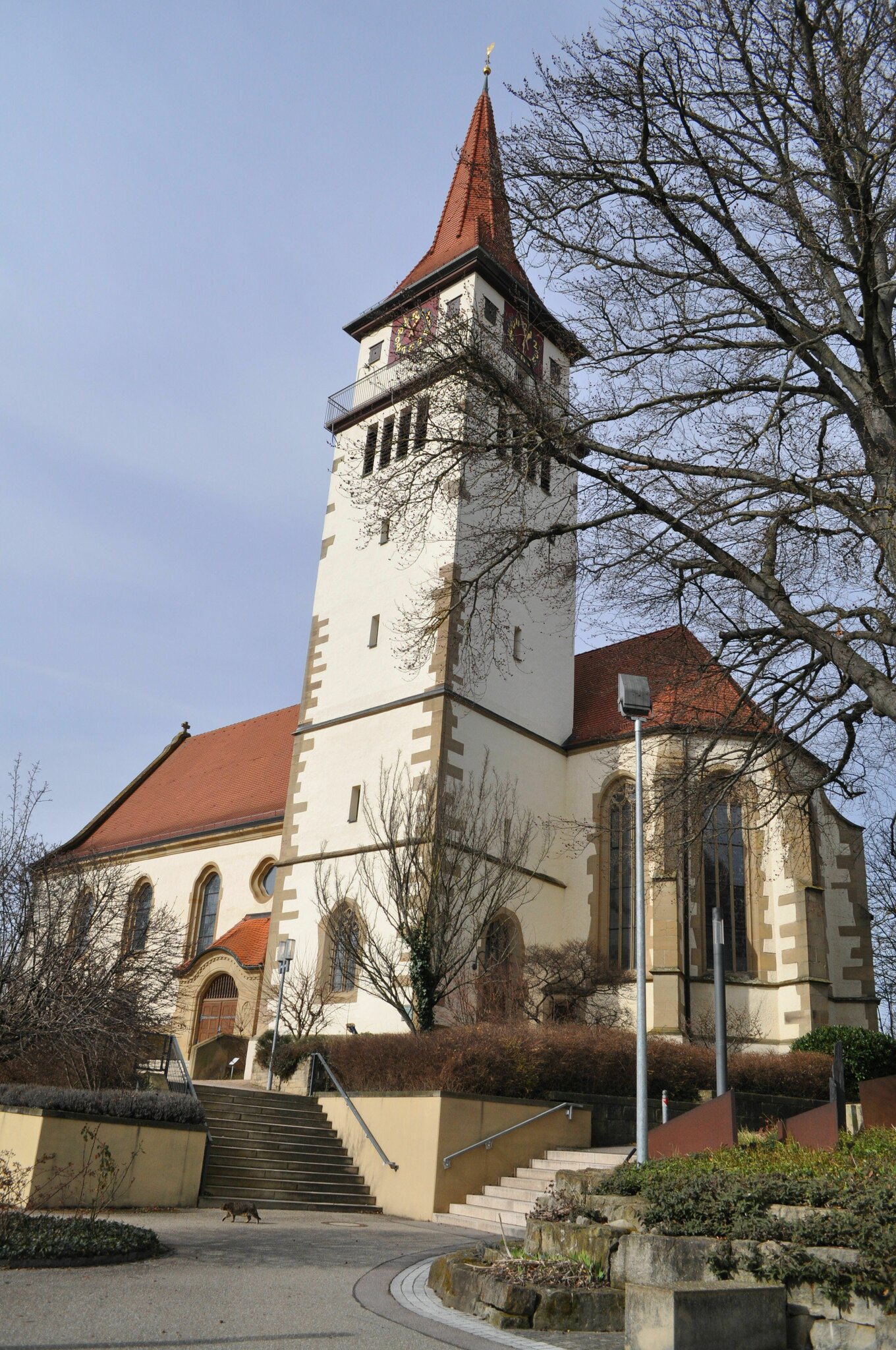 Unterwegs in Ilsfeld: Bartholomäuskirche und Friedhof - Ilsfeld