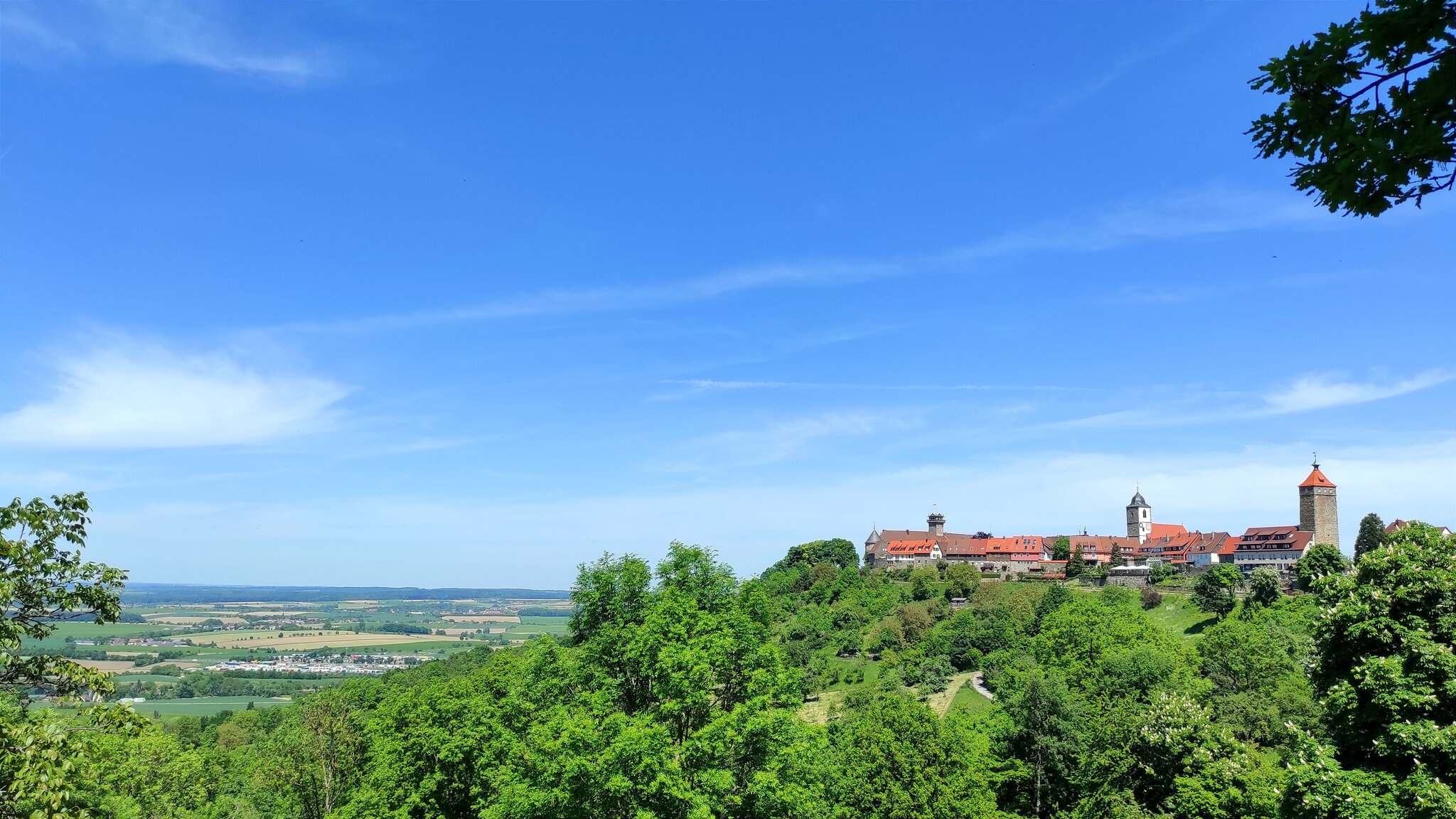 Altstadt Waldenburg vor der Hohenloher Ebene: Waldenburger Altstadt ...
