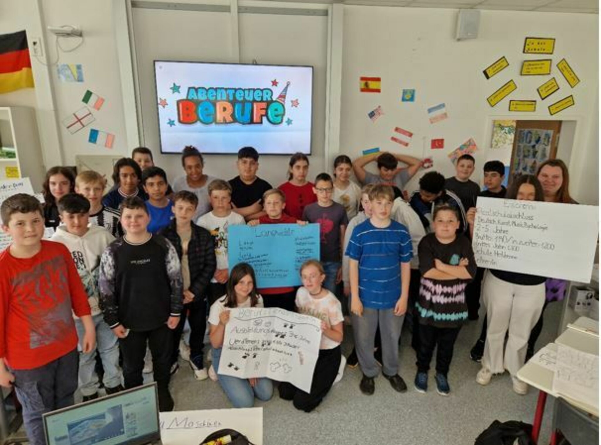 Hellbergschule Eppingen: Tag der Berufe bei den Sechstklässlern der Hellbergschule - Eppingen