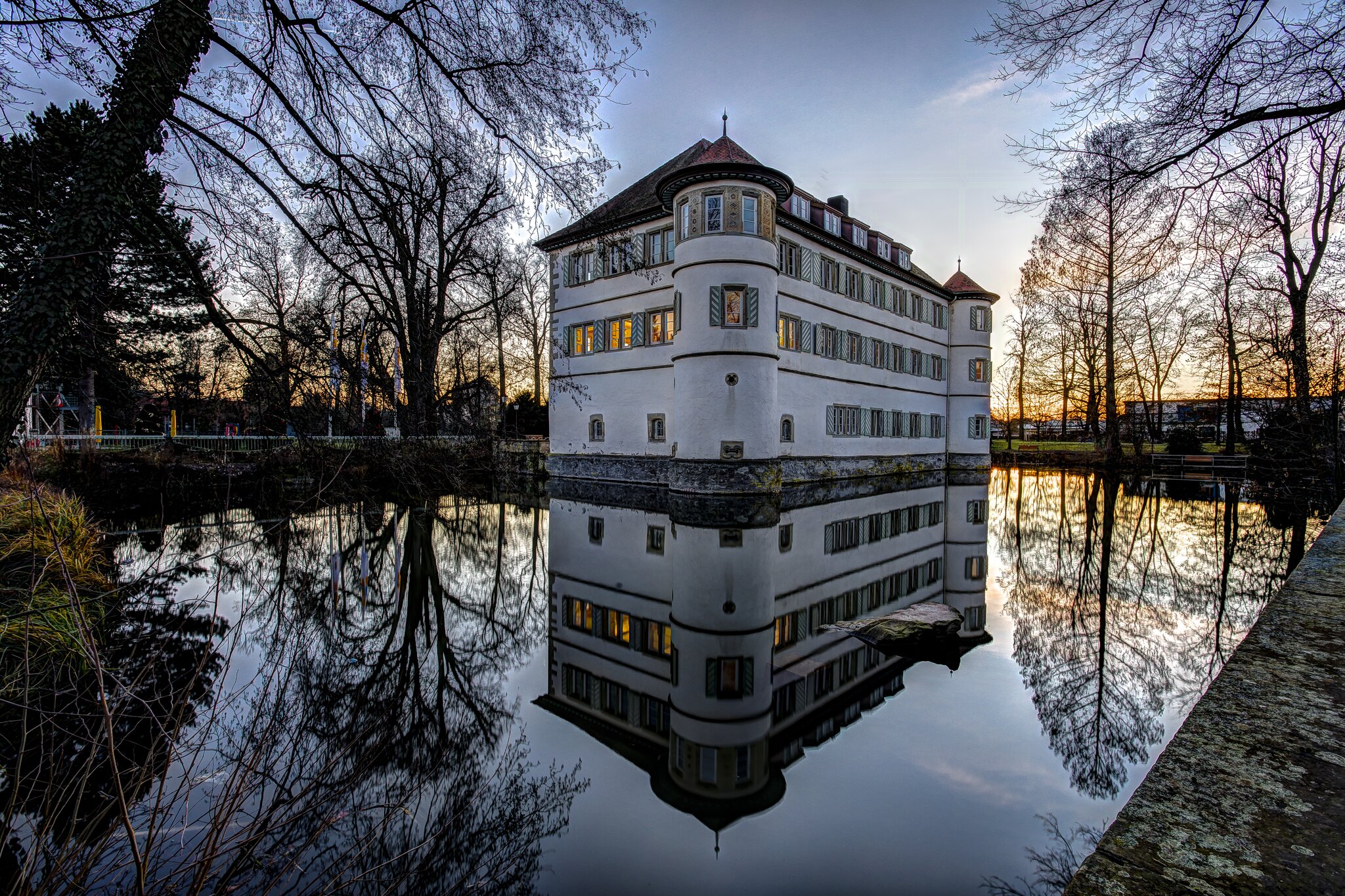 Postkartenkalender: Wasserschloß Bad Rappenau - Bad Rappenau