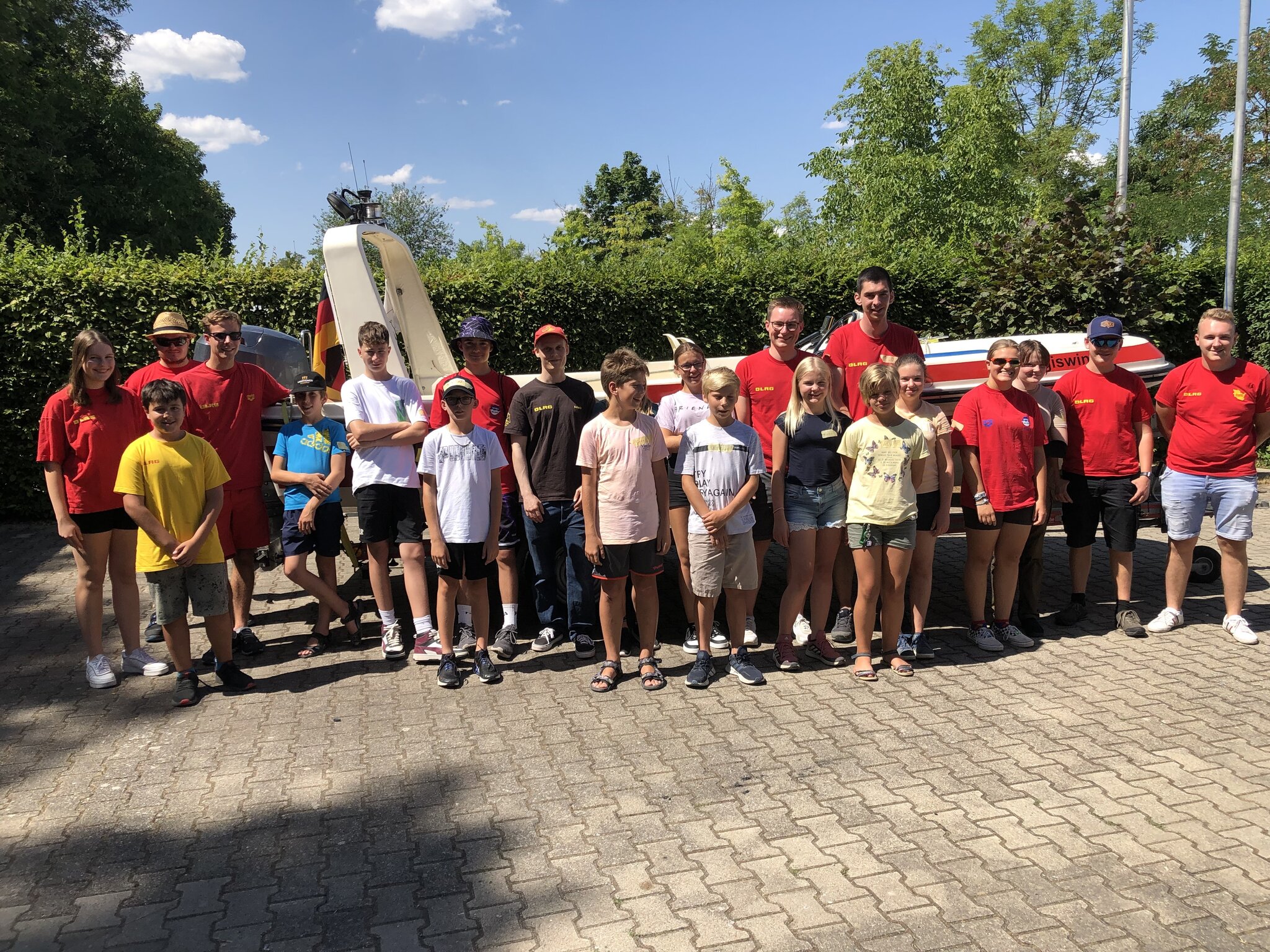 DLRG-Jugend Lauffen: DLRG JET Boot fahren - Lauffen