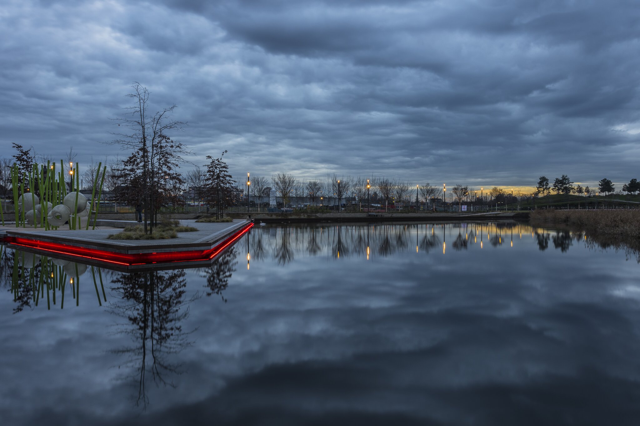 Wolkenwunder: Auf dem Buga-Gelände - Heilbronn