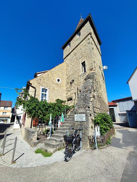 Creglingen an der Tauber: Die hübsche historische Altstadt Creglingen ...