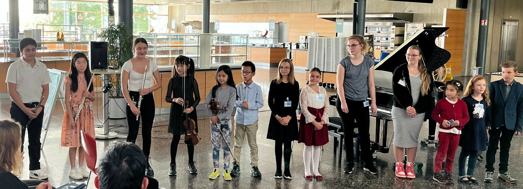 junge Talente musizieren: zu Besuch in der Bosch - "Musik-Kantine ...