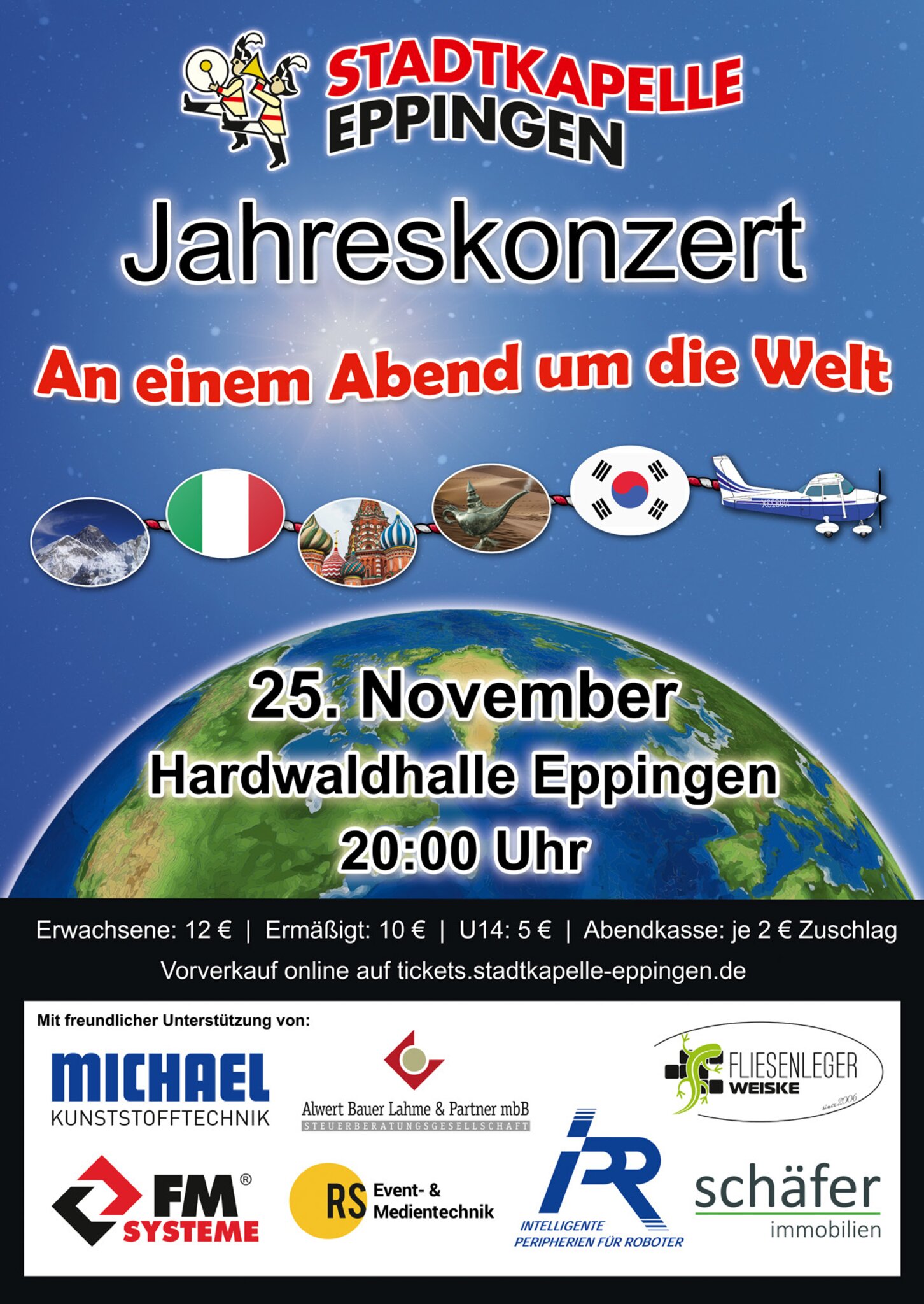 Stadtkapelle Eppingen: Jahreskonzert 2023 - Infos zum Vorverkauf - Eppingen