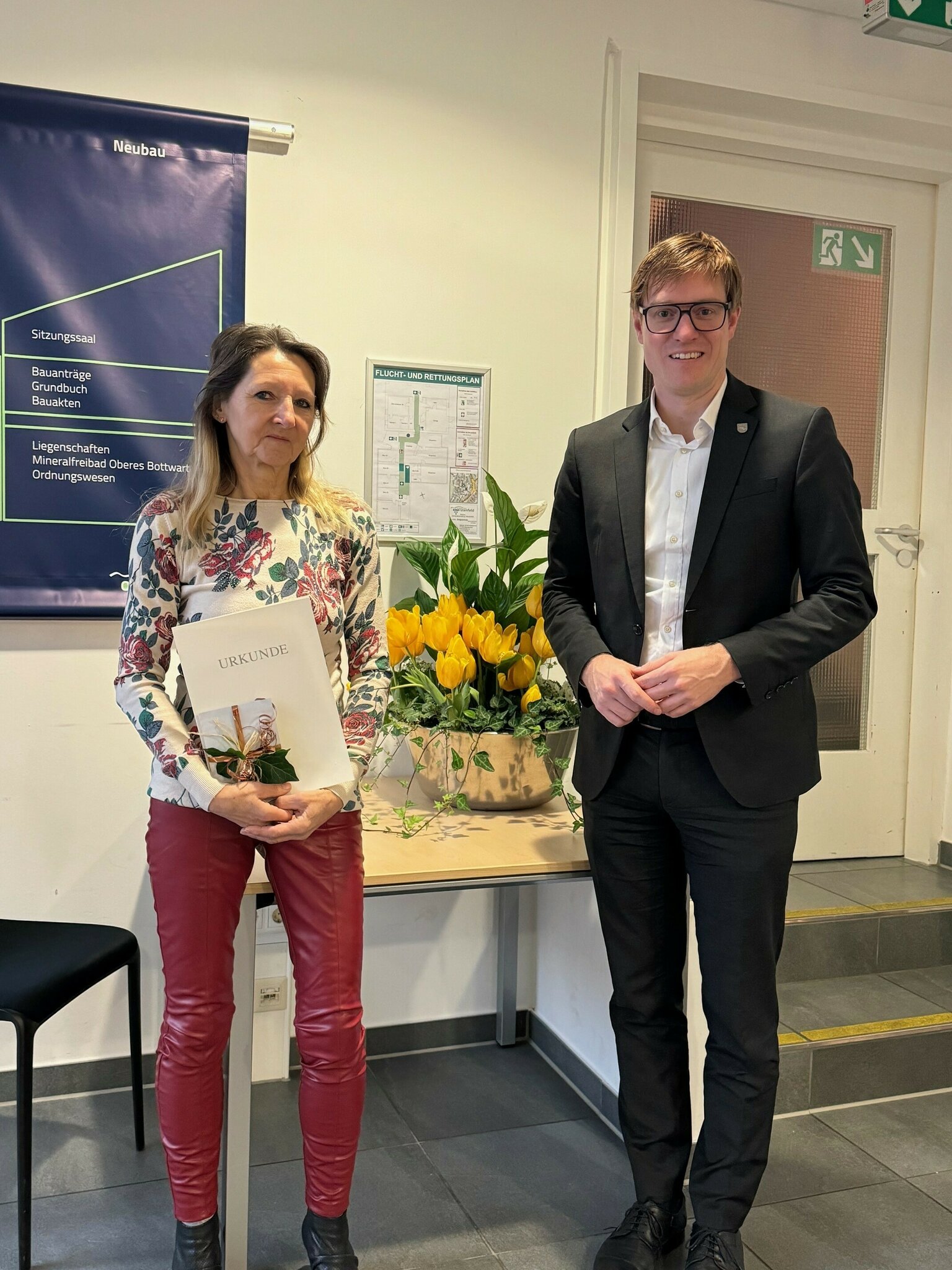 Ute Ebert feiert 25-jähriges Dienstjubiläum - Oberstenfeld