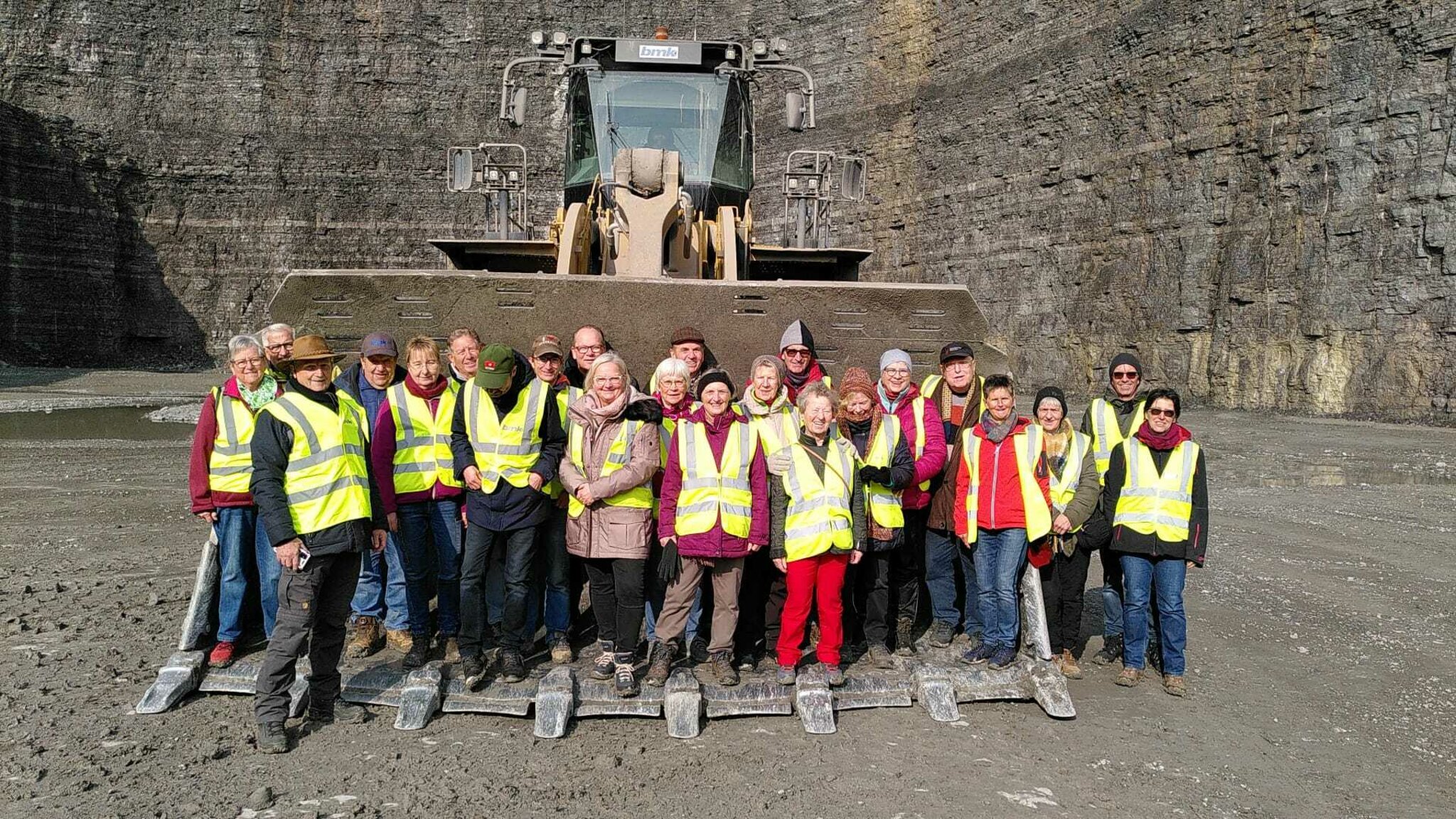 SAV OG Talheim, BMK Besichtigung: bmk-Steinbruch/Schotterwerk - Talheim