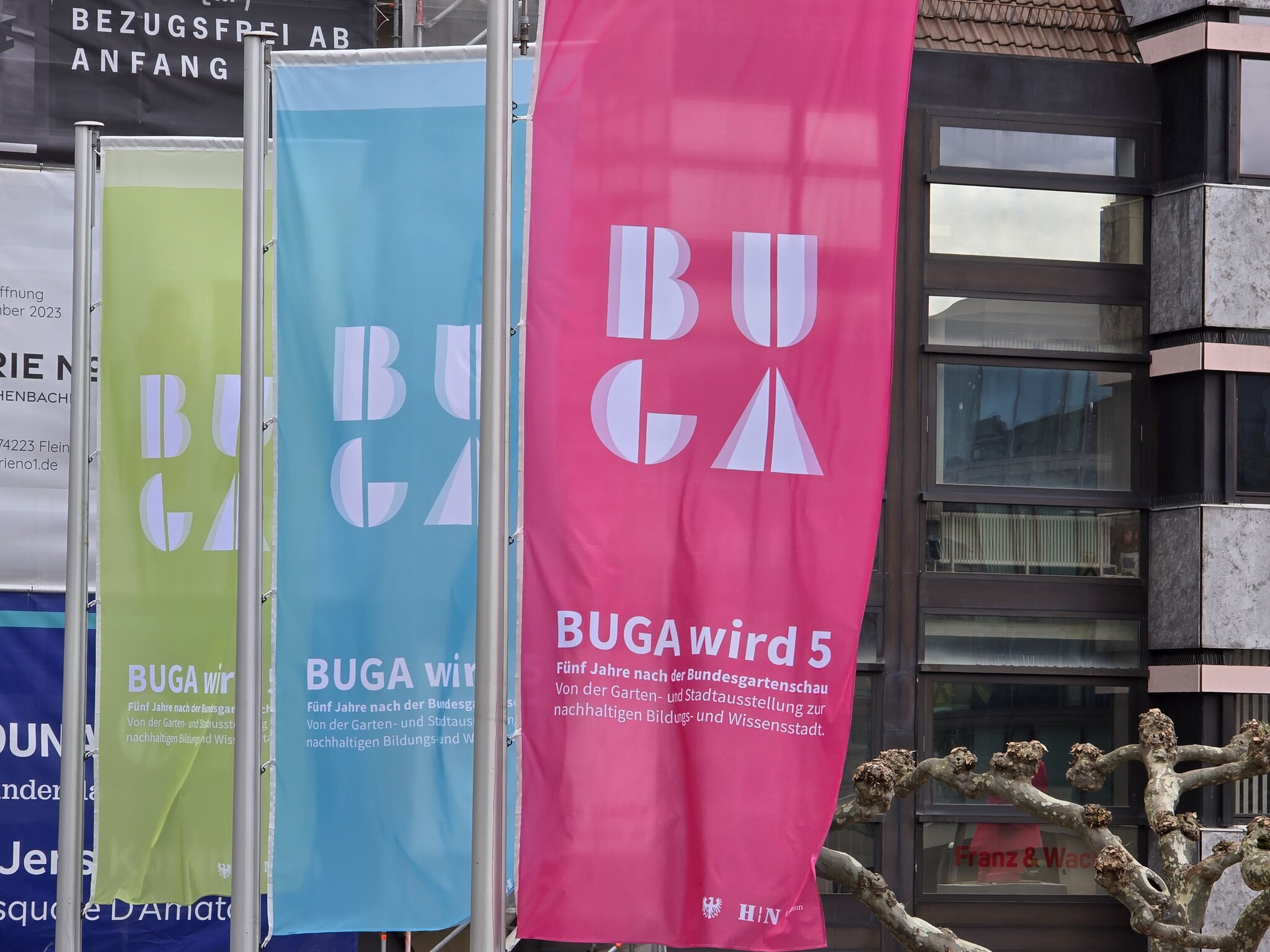 HEILBRONN FEIERT: Letzter Tag des 5-jährigen BUGA-Jubiläums - Heilbronn