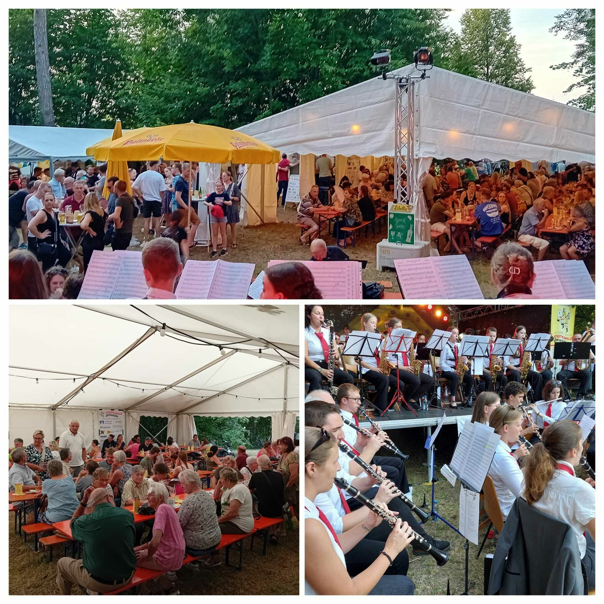 Stadtkapelle Eppingen: Eppinger Pfaffenbergfest 2024 - Eppingen