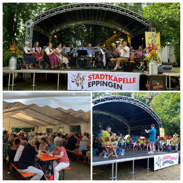 Stadtkapelle Eppingen: Eppinger Pfaffenbergfest 2024 - Eppingen