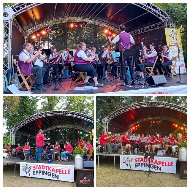 Stadtkapelle Eppingen: Eppinger Pfaffenbergfest 2024 - Eppingen