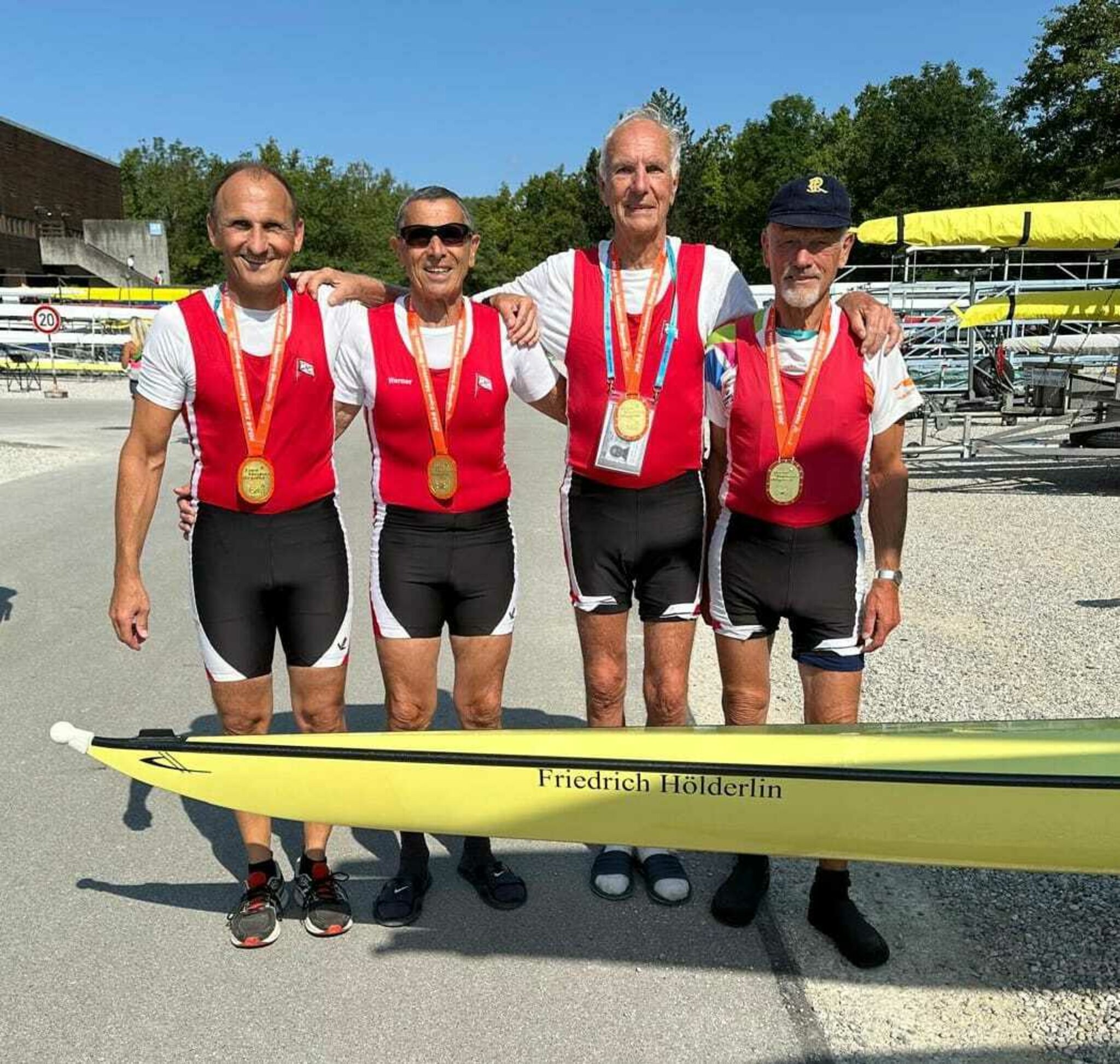 Erfolg der Ruderer bei den Euro Masters: Lindenmann und Rösch holen ...
