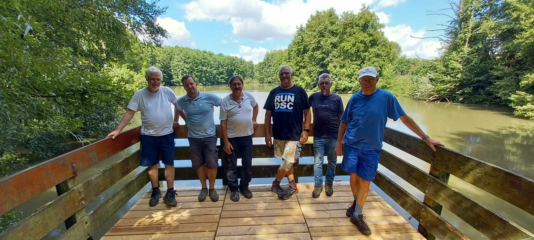 NABU Eppingen-Elsenz: Neuer Stegboden am Naturschutzgebiet 'Bruchgraben ...