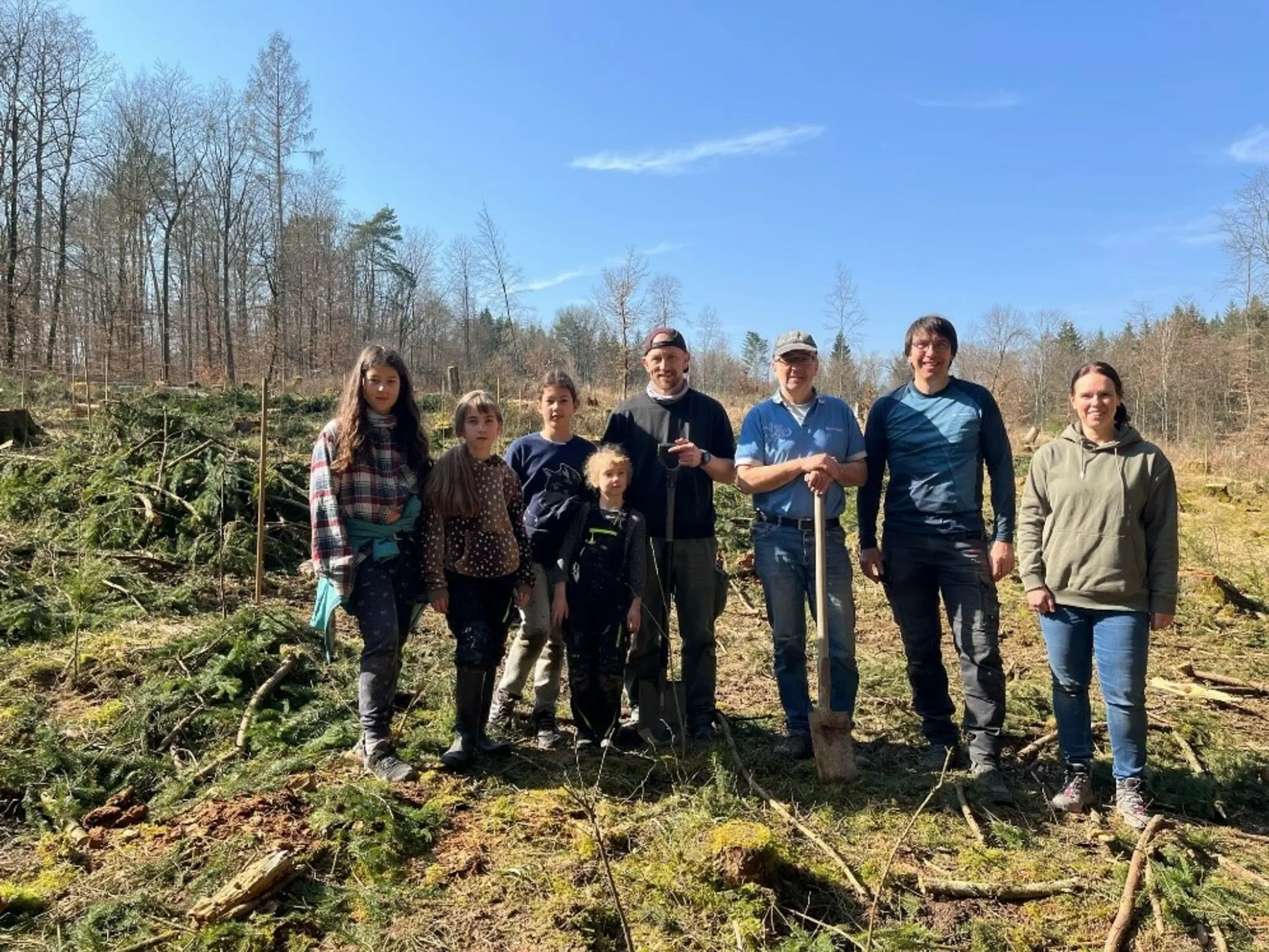 FBW-Eppingen: Baumpflanzaktion im Eppinger Stadtwald - Eppingen