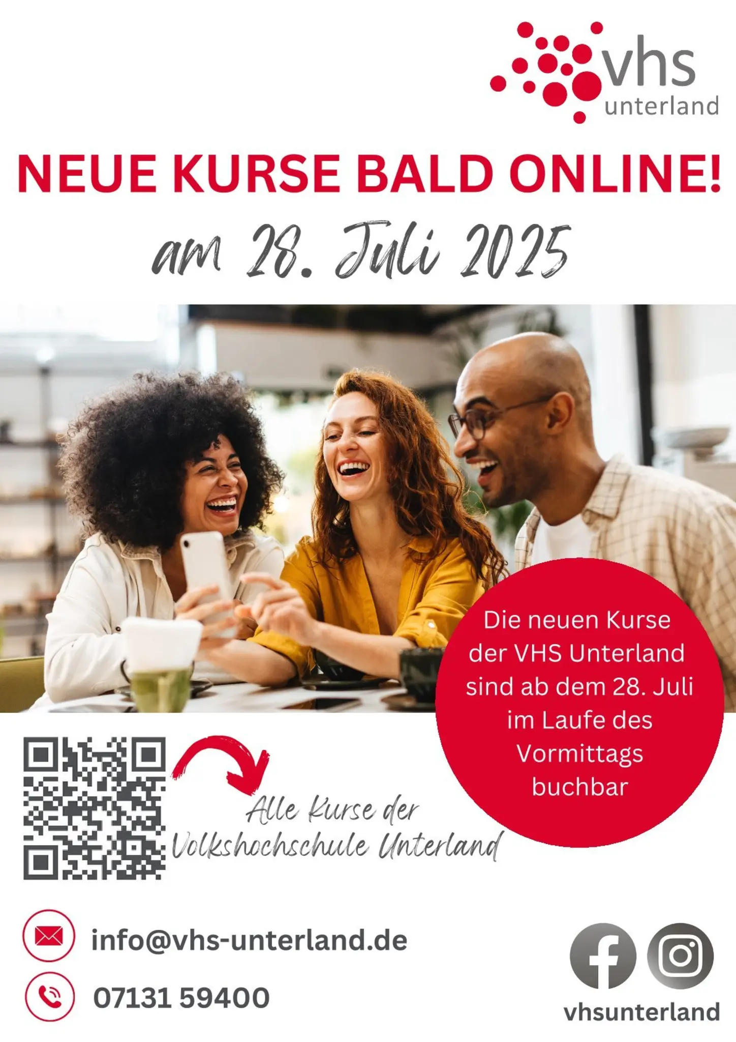 VHS Unterland: Neues Programm ab 28.7 online - Güglingen