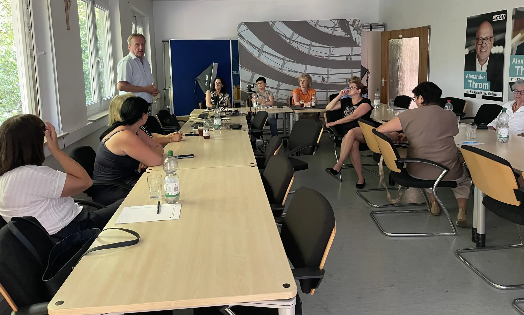 Veranstaltung der CDU Frauen Union Heilbronn zum Thema „Kriminalität vs. Sicherheitsgefühl ...