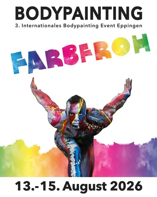 3. Internationales Bodypainting Event in Eppingen.