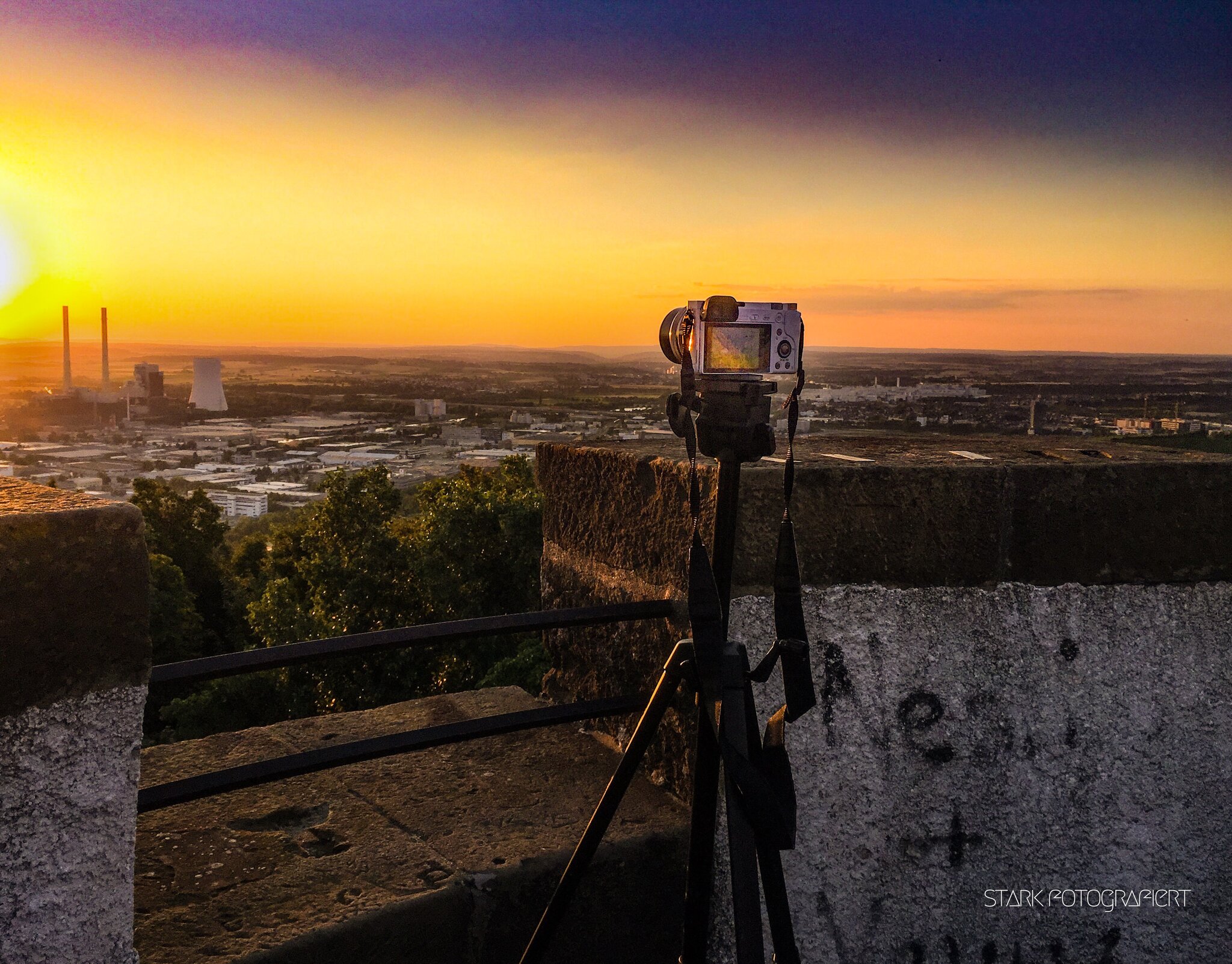 Sonnenuntergang Wartberg Regina Stark
