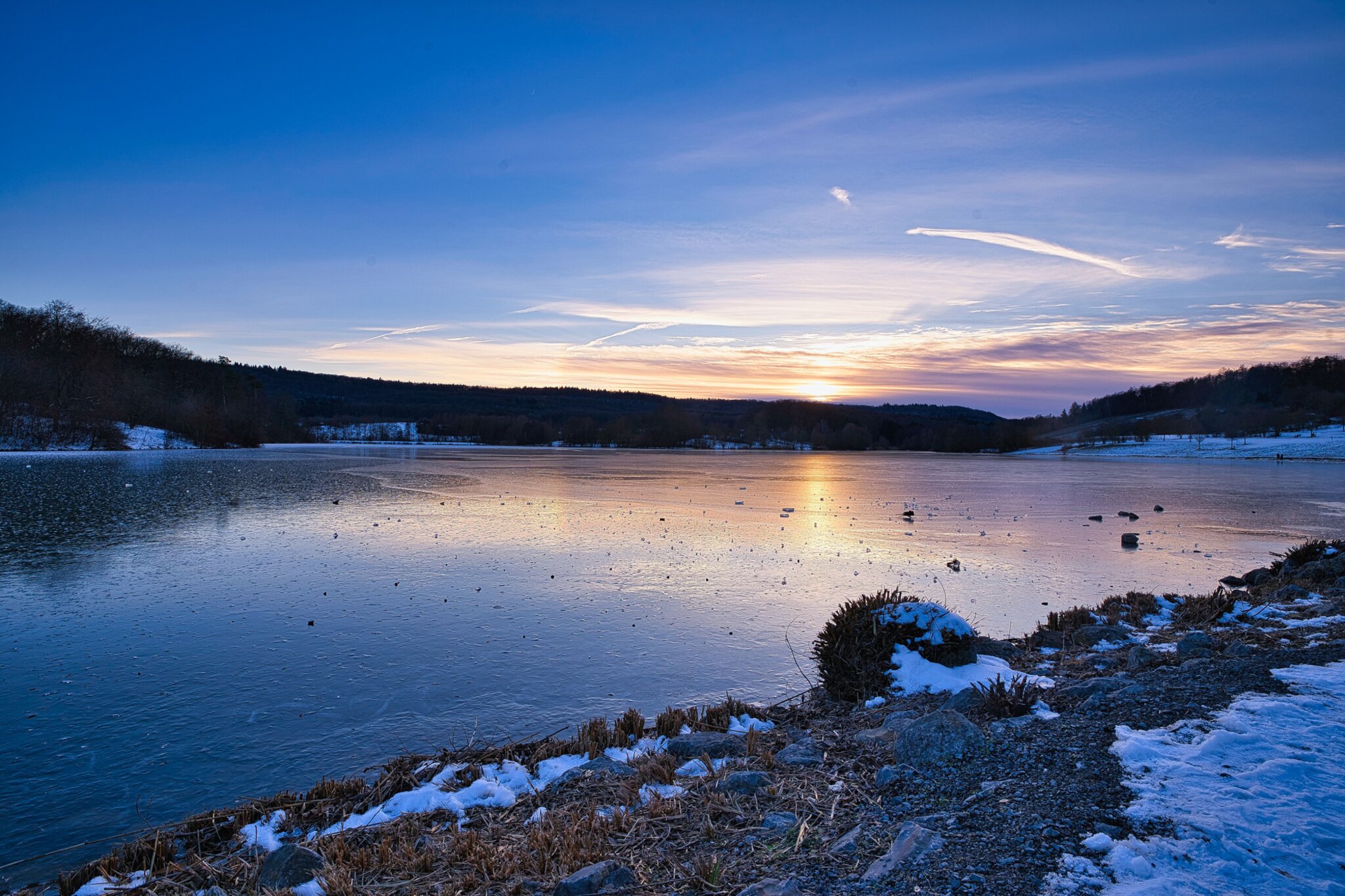 Winterzauber an der Ehmetsklinge bei Zaberfeld