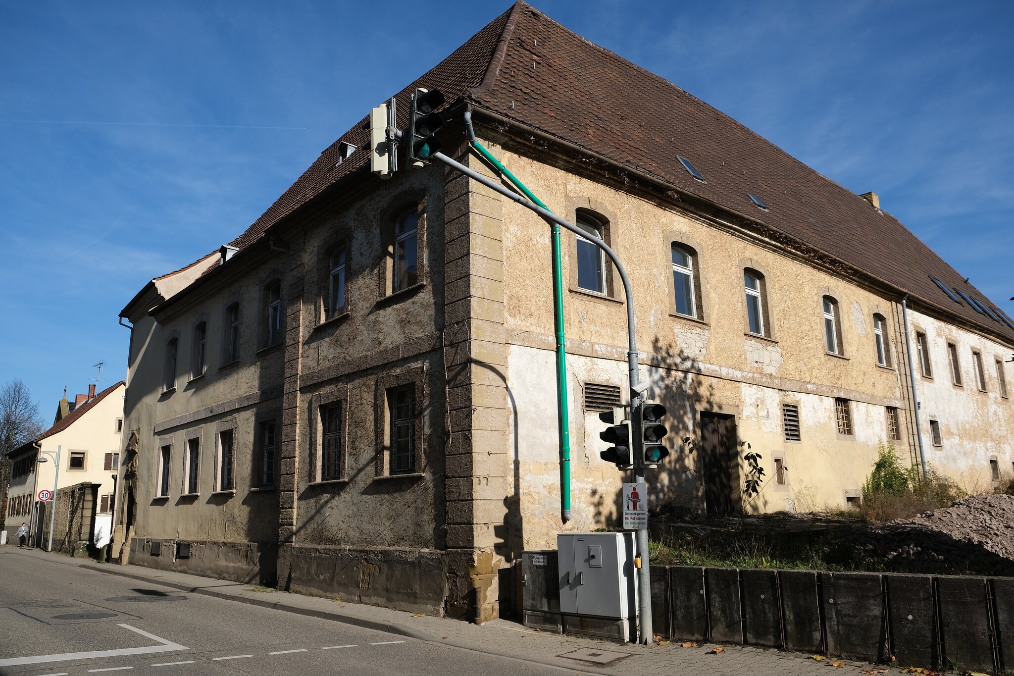 Das Schloß in Sulzfeld ( Baden ).