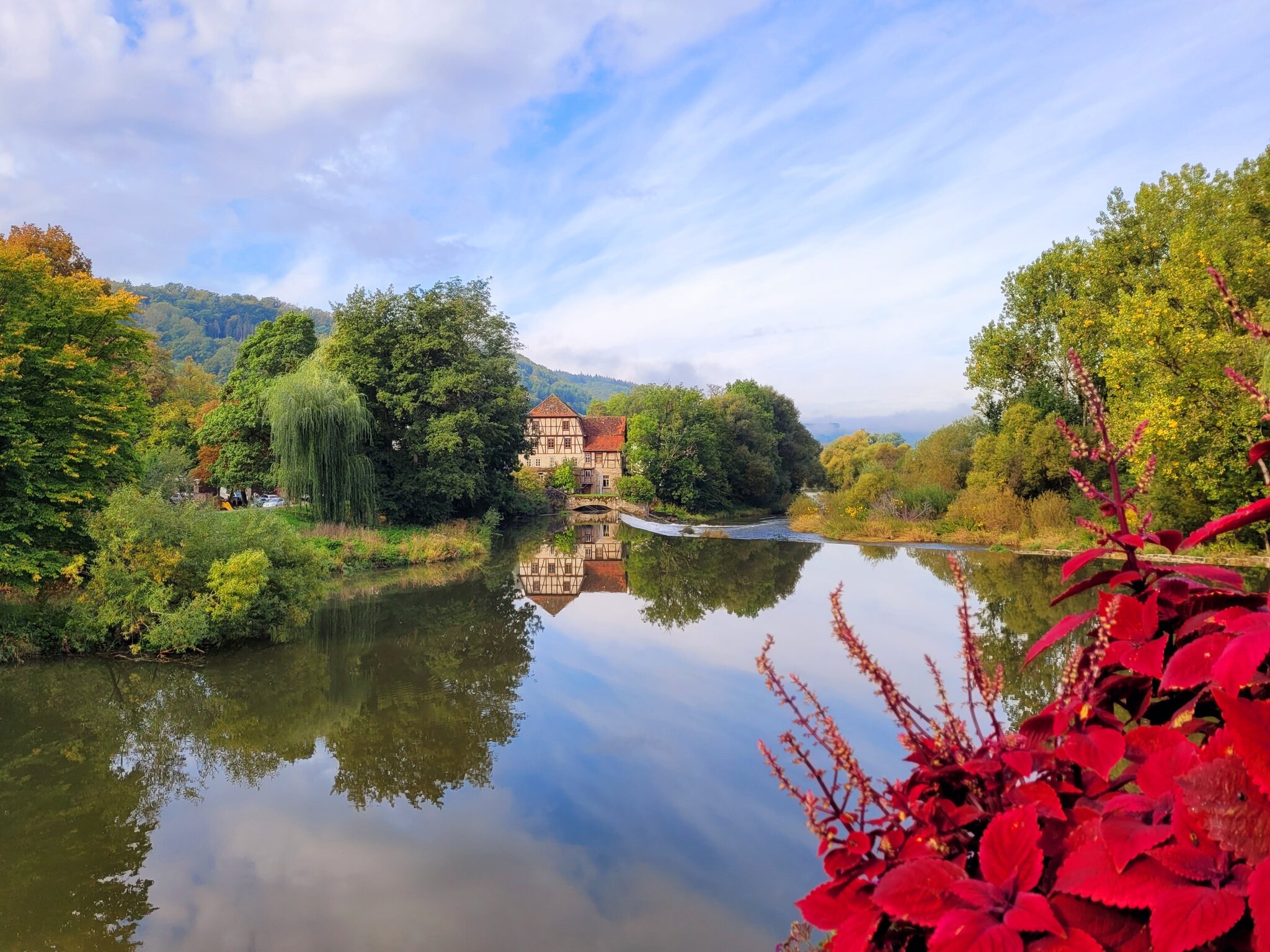 Herbstliches Forchtenberg